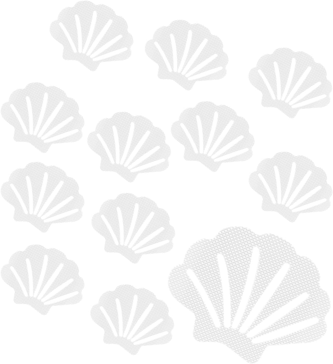 Bathtub Stickers Non Slip, Shell Shaped Tubs Safety Shower Treads ...