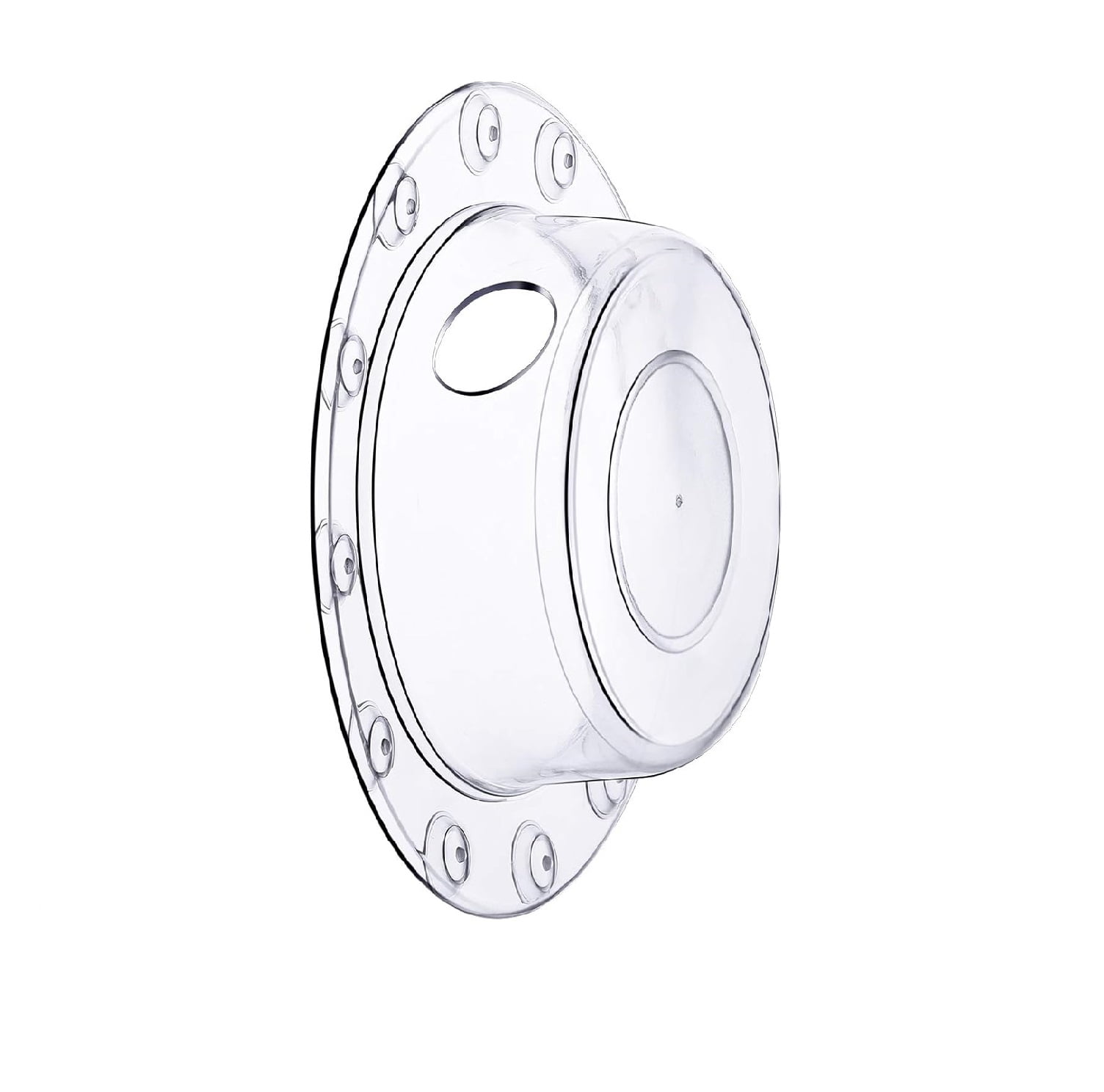 Bathtub Stoppers Bathtub Overflow Drain Cover 6.1 Inch Transparent PVC ...