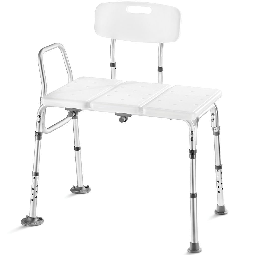 Bathtub Transfer Bench Shower Chair for Elderly Disabled Adults ...
