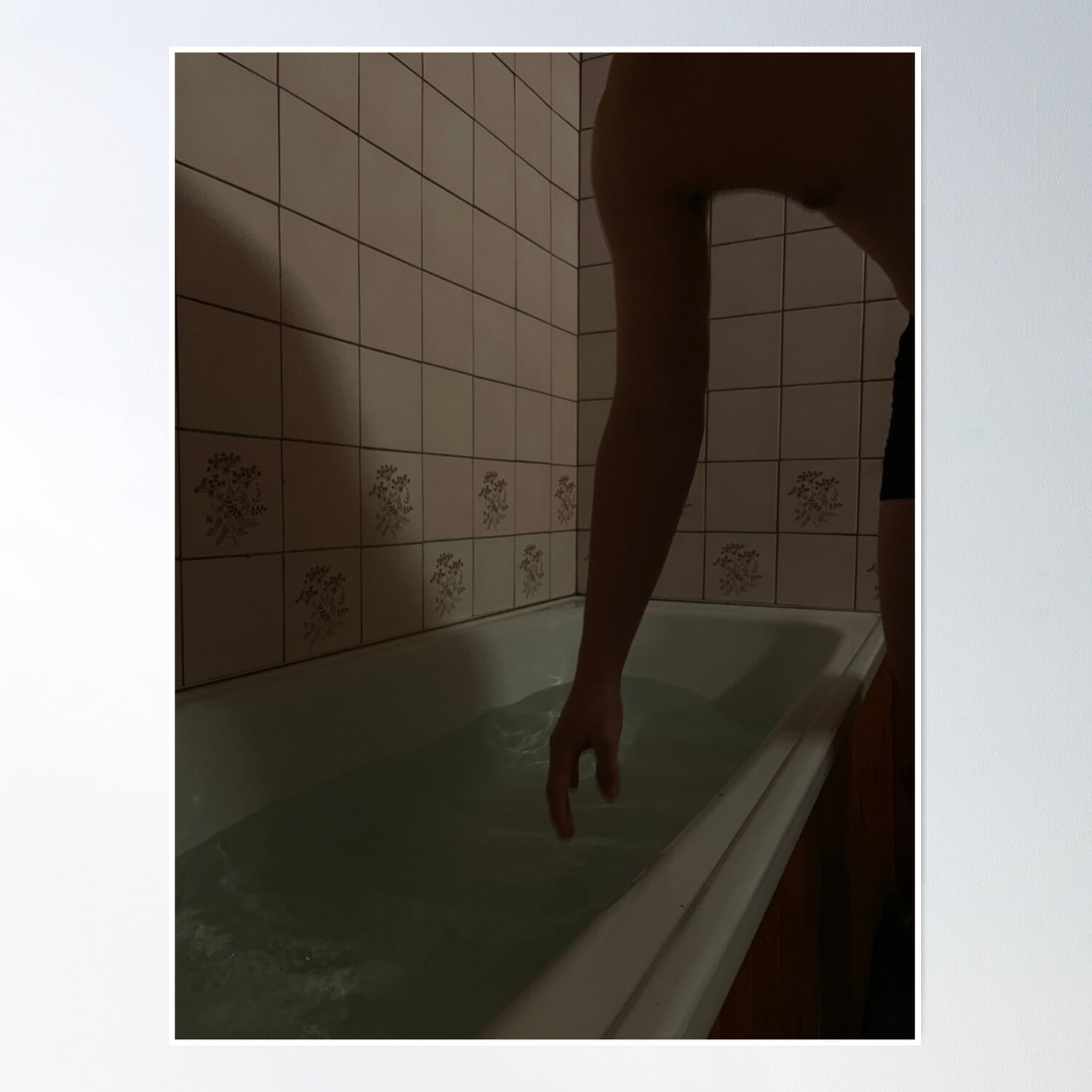Bathtub Water Temperature Testing- Vintage Wall Arttrendy Retro Print ...