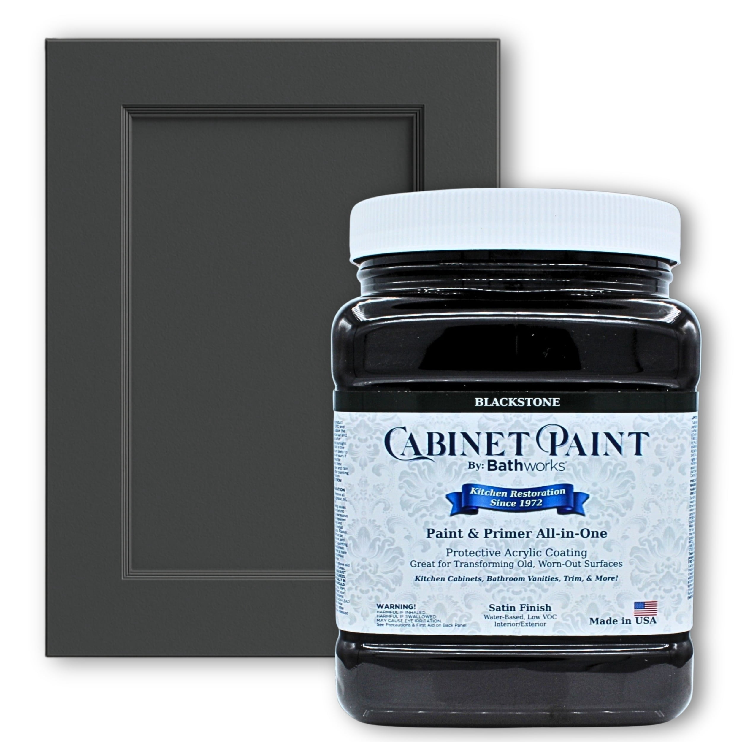 Bathworks Cabinet & Furniture Paint – Ready-to-Use, No Prep Required ...