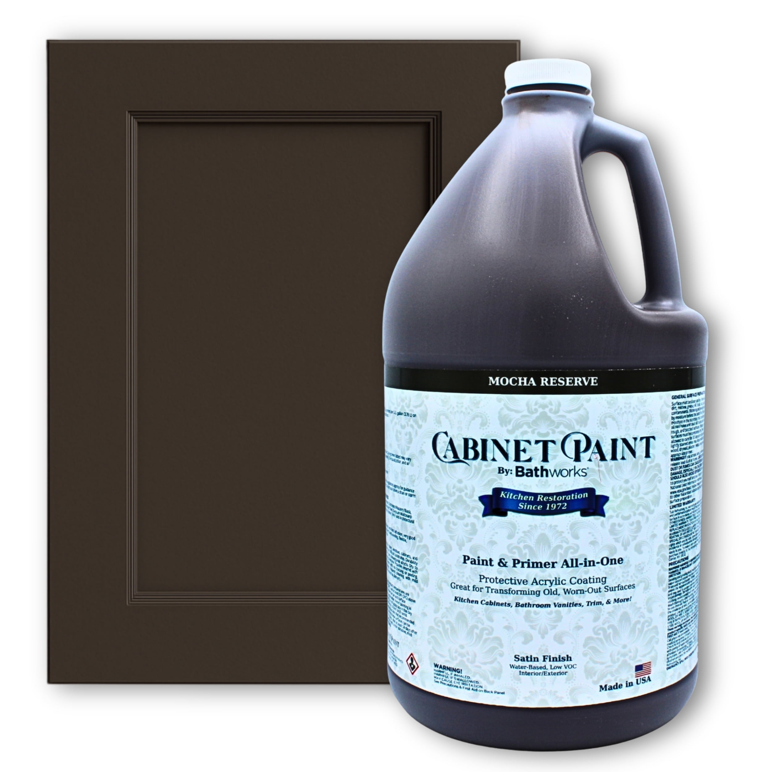 Bathworks Cabinet & Furniture Paint – Ready-to-Use, No Prep Required ...