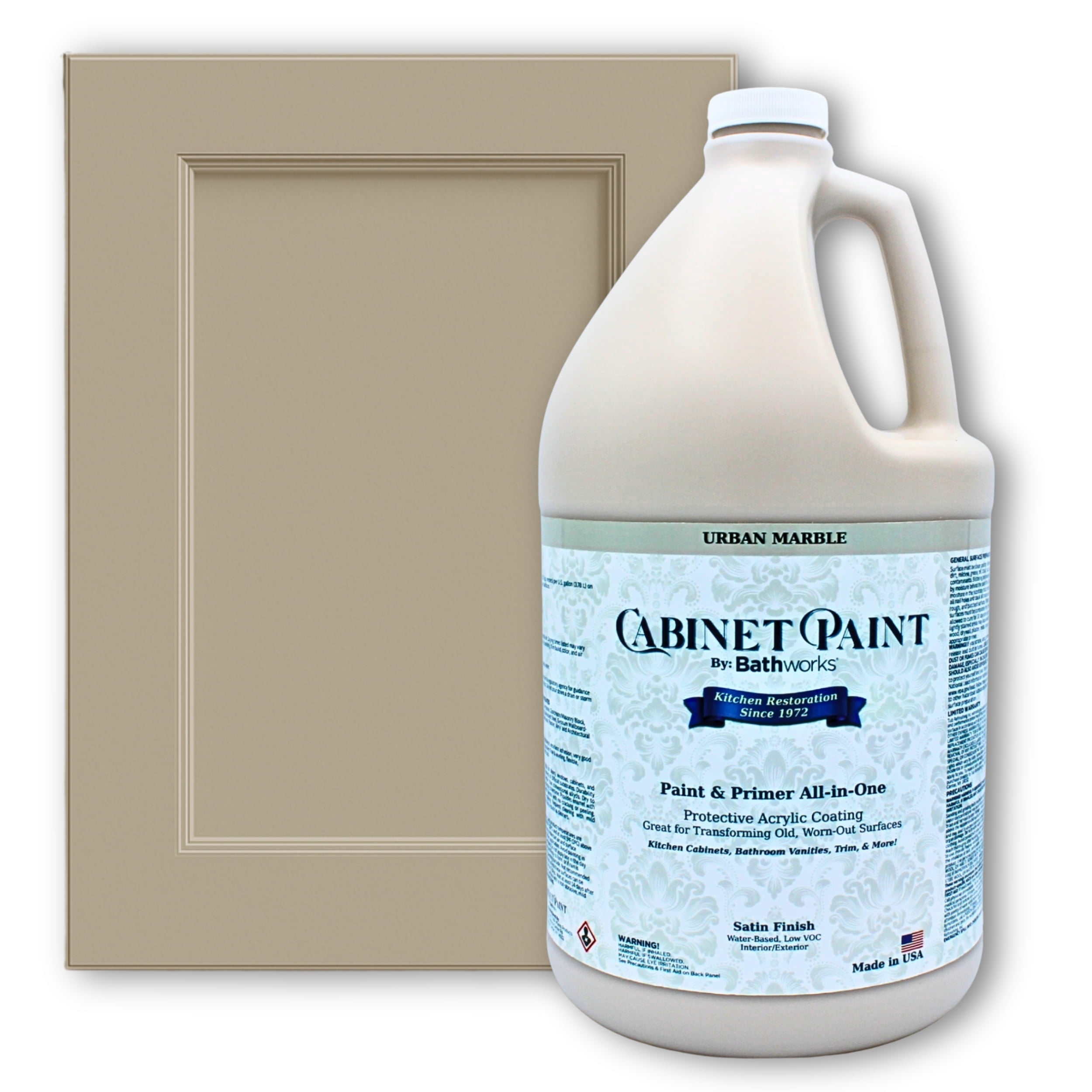Bathworks Cabinet & Furniture Paint – Ready-to-Use, No Prep Required ...