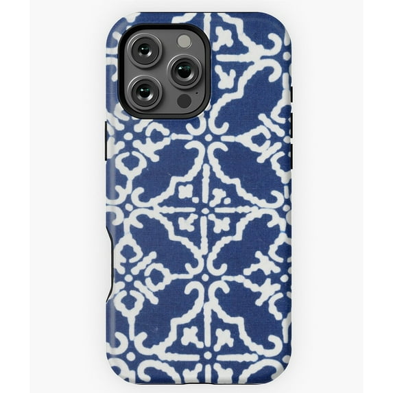Batik Cloth African Textile Pattern Phone Case for iPhone 16 15 14 13 ...