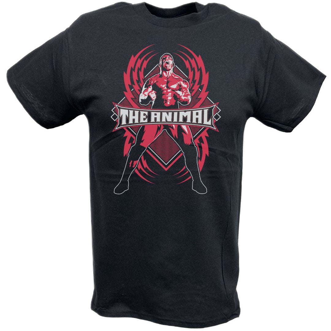 Batista The Animal Red Fury Black T-shirt - Walmart.com