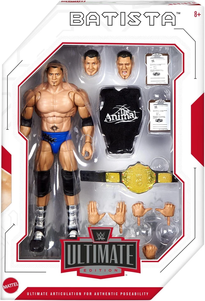 Batista WWE Mattel Ultimate Edition "Greatest Hits" Wave Action Figure ...