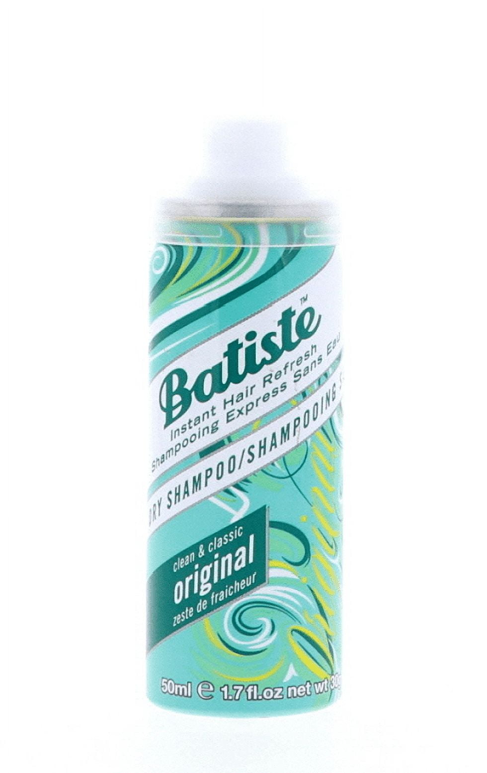 Batiste Dry Mini Shampoo, Original 1.60 oz (Pack of 2) - Walmart ...