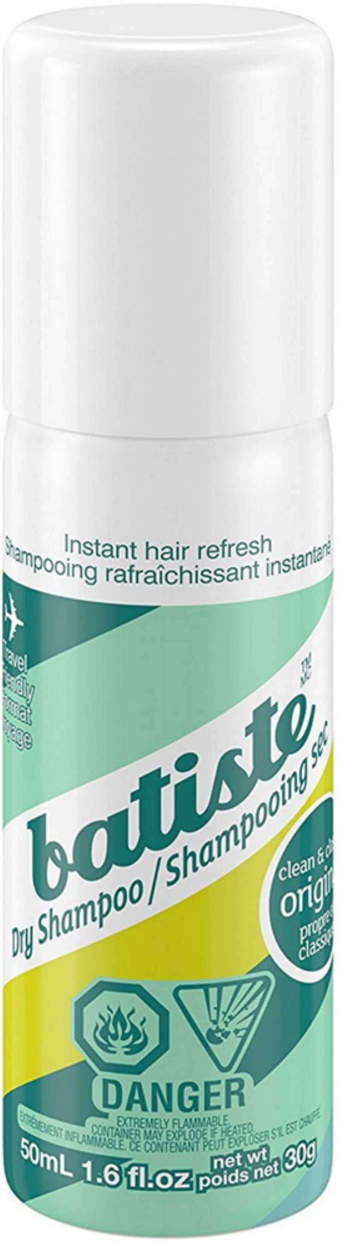 Batiste Dry Mini Shampoo, Original 1.60 oz (Pack of 3) - Walmart.com