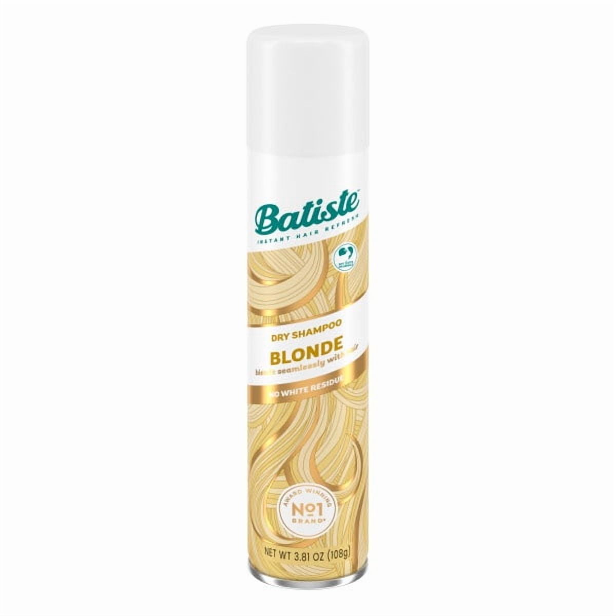 Batiste Brilliant Blonde Dry Shampoo, Volumizing & Texturizing, 3.81 oz ...