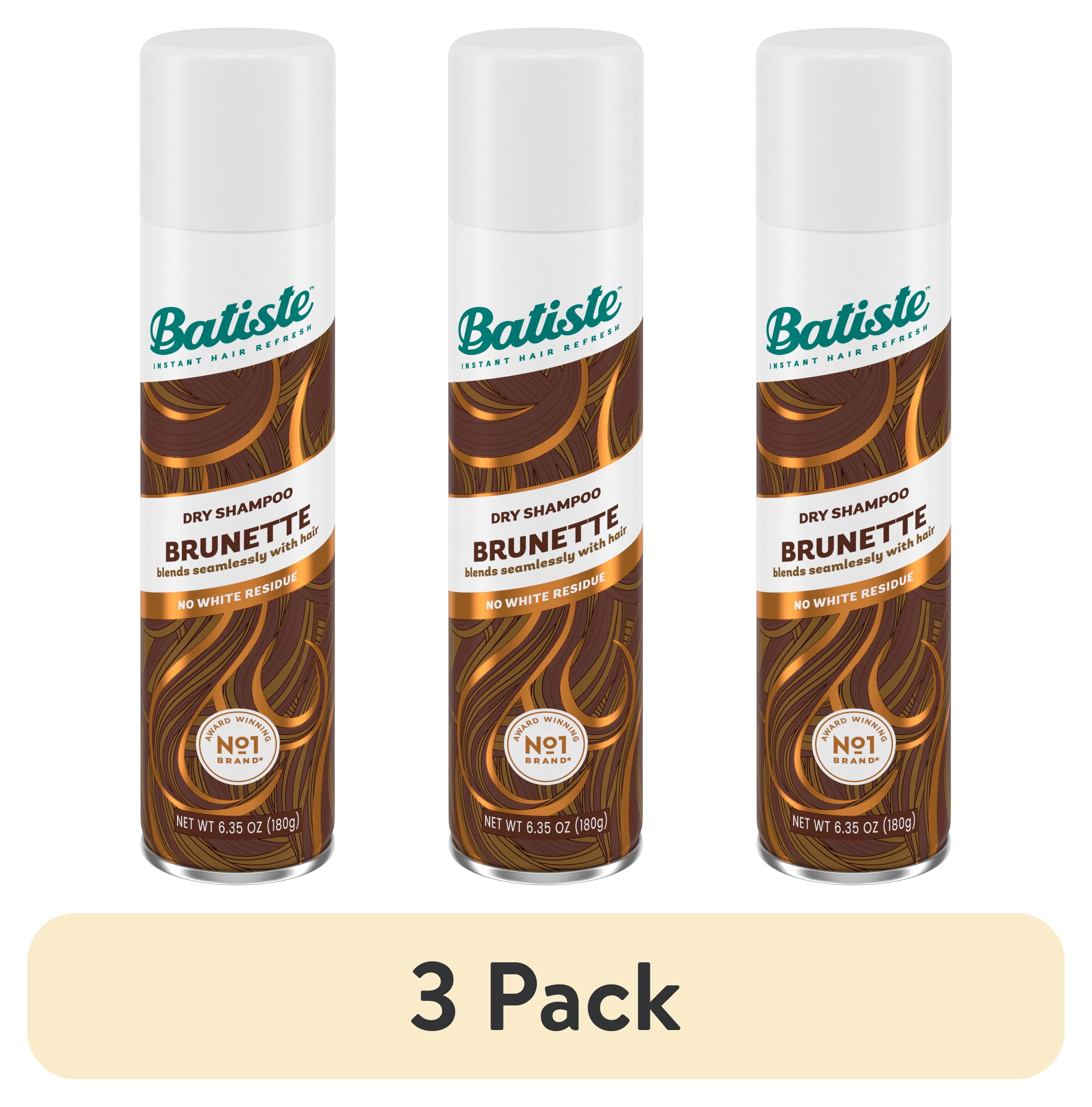 (3 pack) Batiste, Dry Shampoo, Brunette, 6.35oz. -Packaging May Vary ...