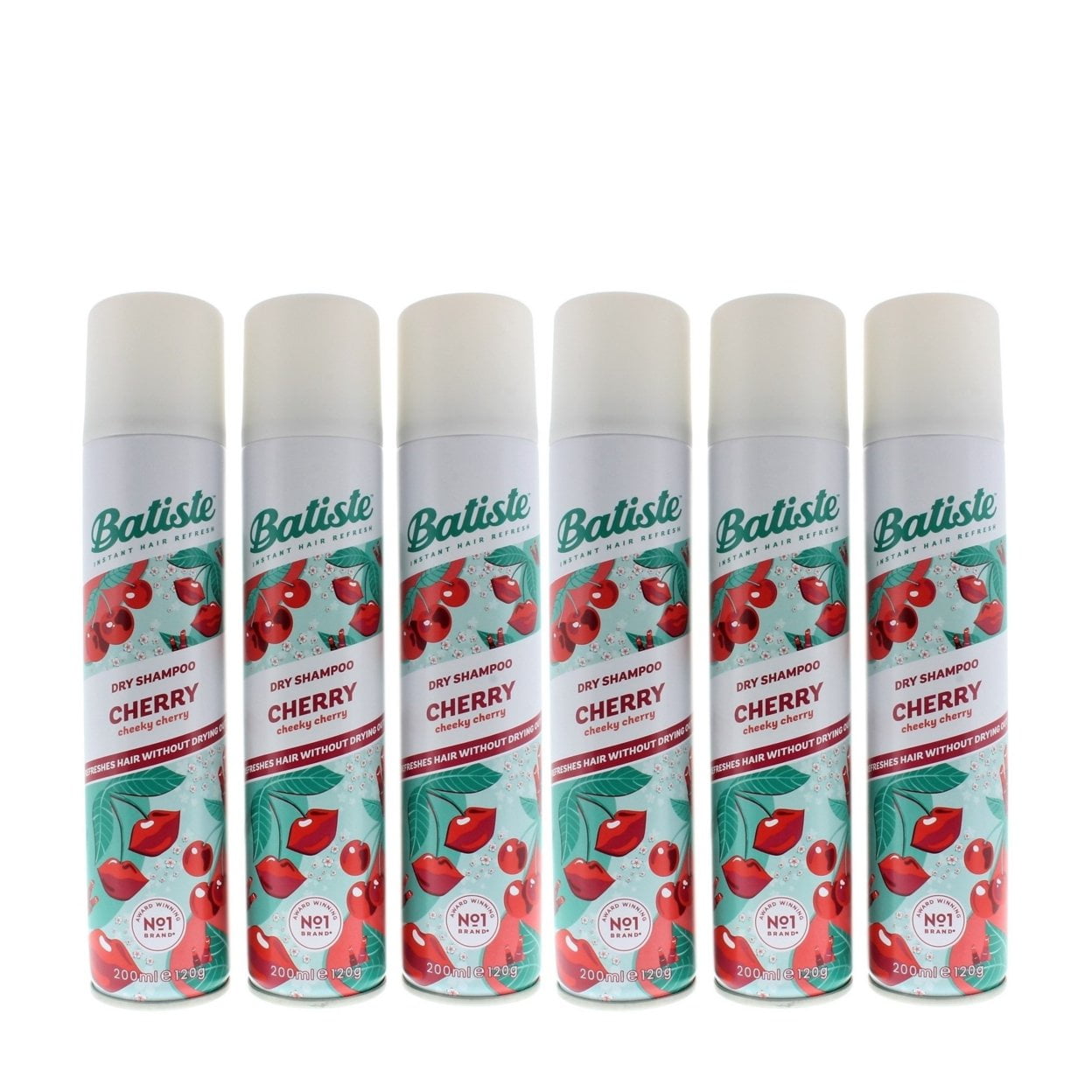 Batiste Waterless Dry Shampoo Cherry, Absorbs Excess Oil, Adds Volume ...