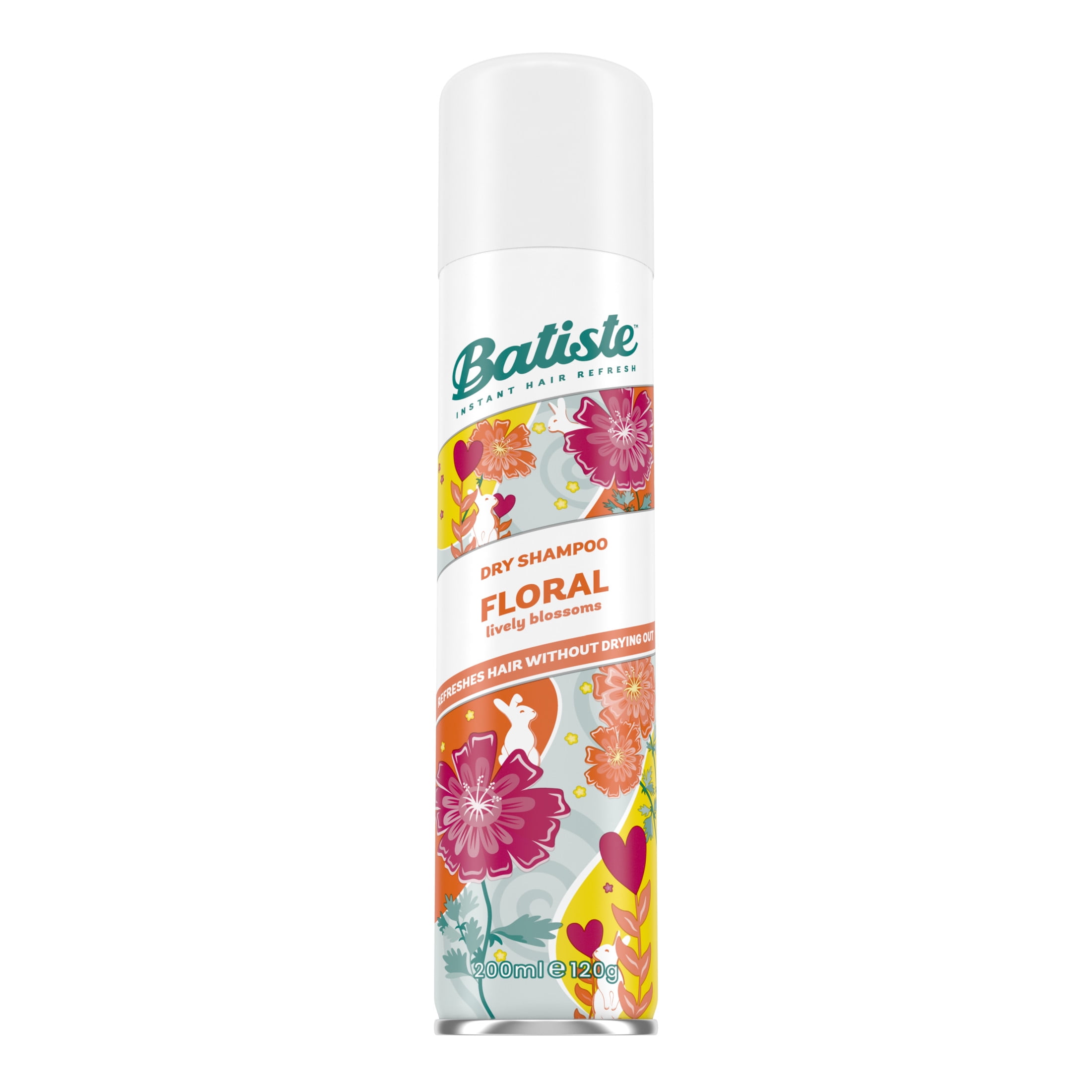 Batiste Hair Spray Dry Shampoo, Clean & Floral Fragrance, 6.73 fl. oz ...