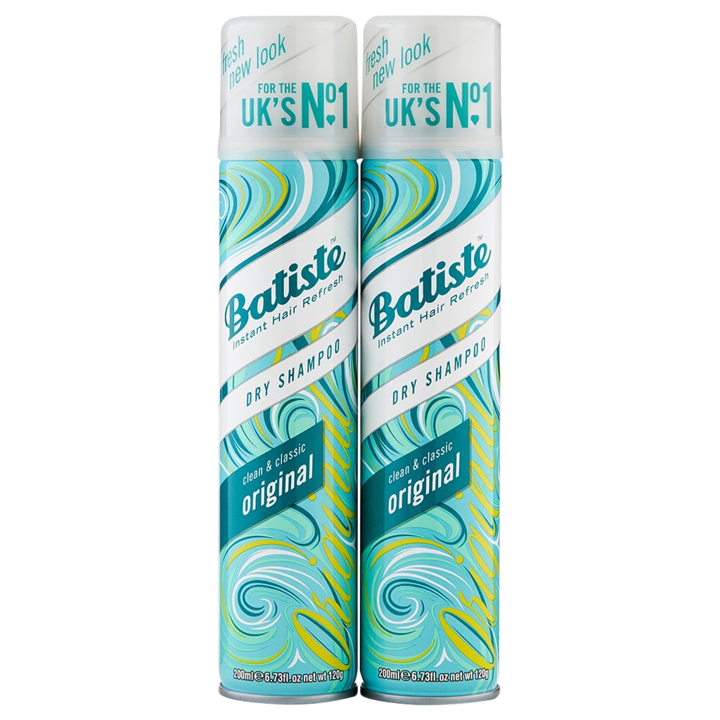 Batiste Dry Shampoo Original 2 Ct 6.73 oz - Walmart.com