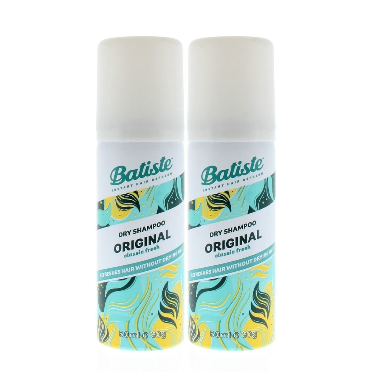 Batiste Dry Shampoo Original Classic Fresh 50ml 2-Pack Oil Control ...