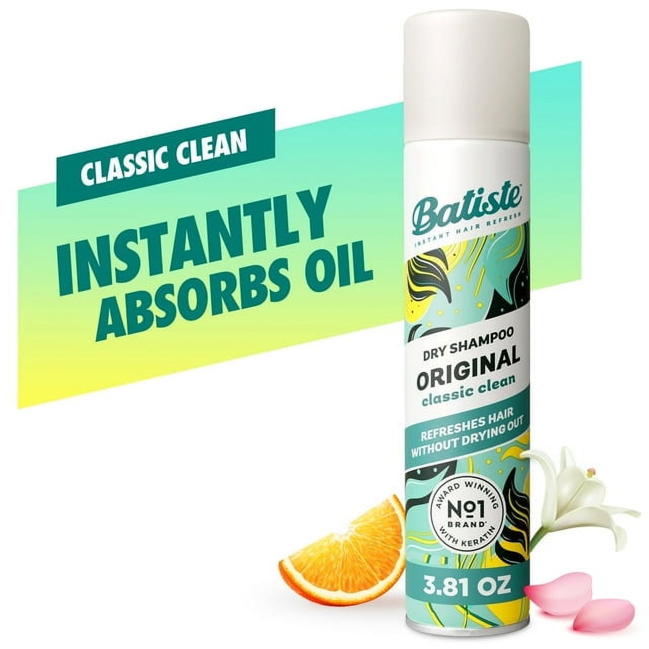 Batiste Dry Shampoo, Original Fragrance, 3.81 oz - ( 2 pack ) - Walmart.com