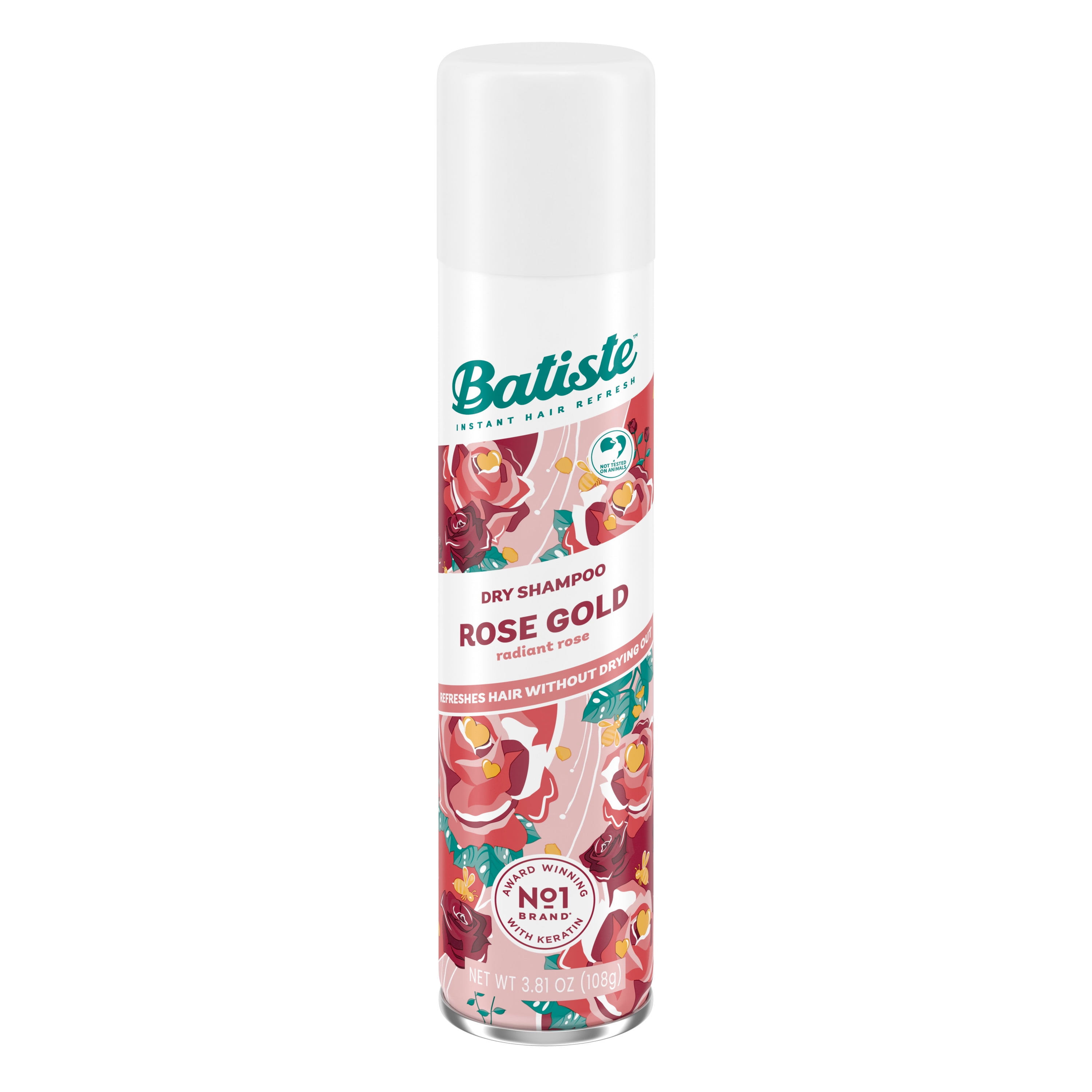 Batiste Dry Shampoo, Rose Gold, 3.81 OZ.- Packaging May Vary - Walmart.com