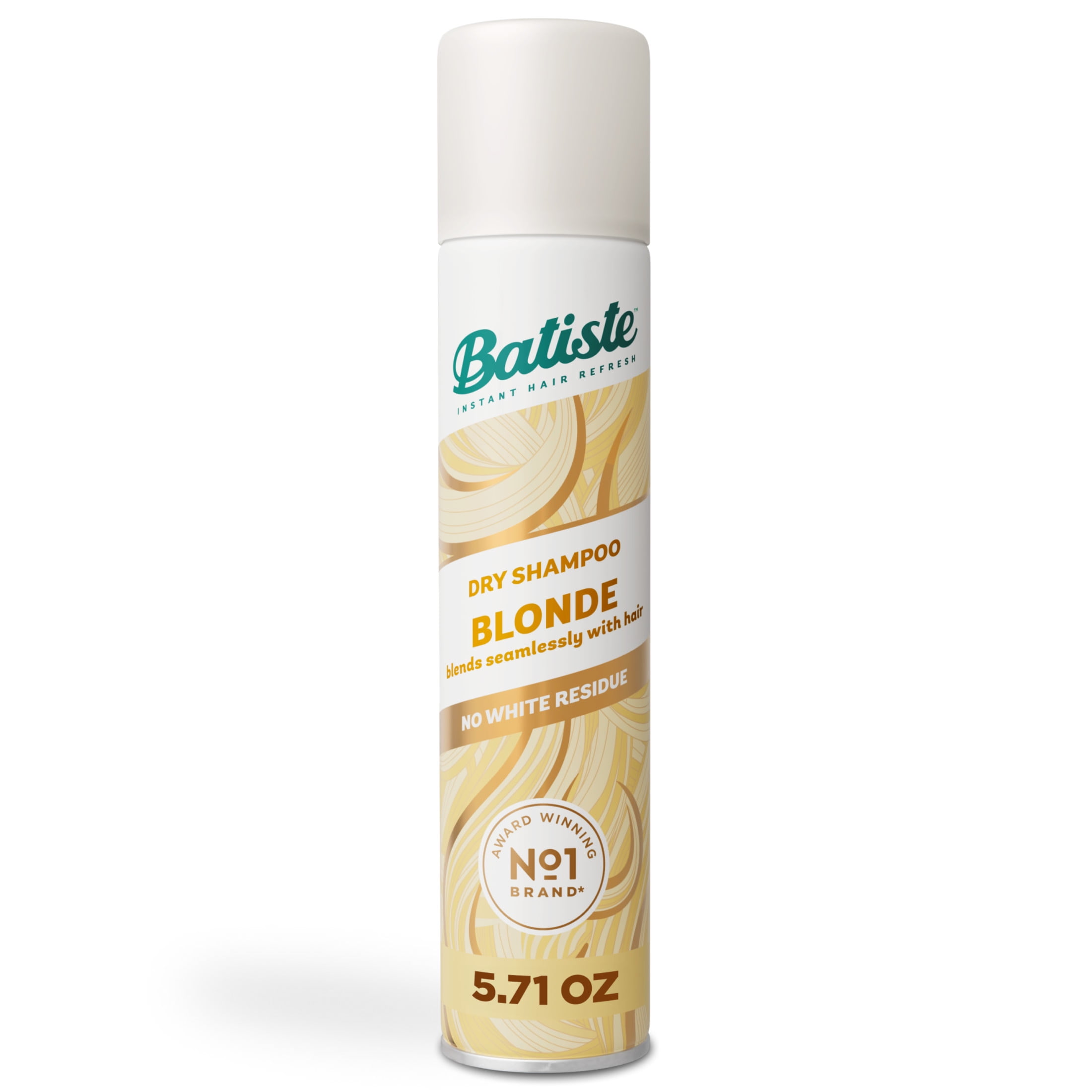 Batiste Brilliant Blonde Dry Shampoo, Waterless Formula, Absorbs Oil ...
