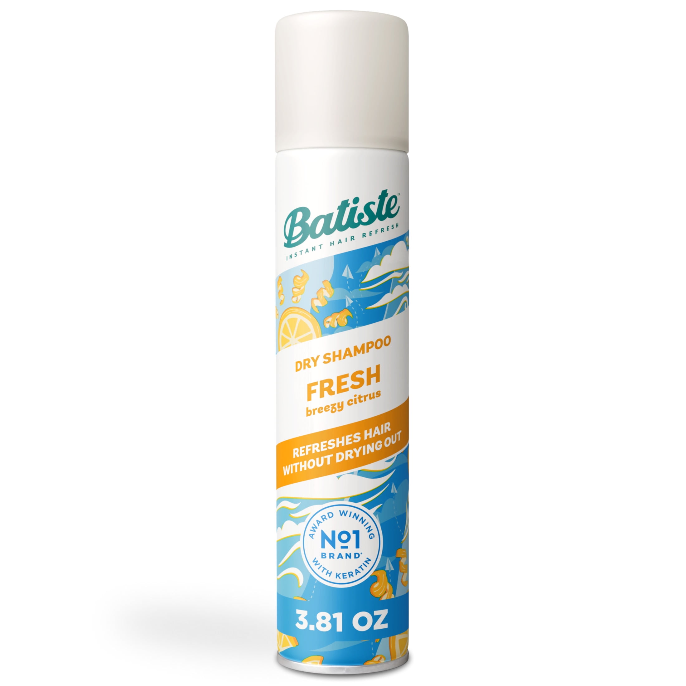 Batiste Dry Shampoo, Fresh Fragrance, 3.81 oz - Walmart.com