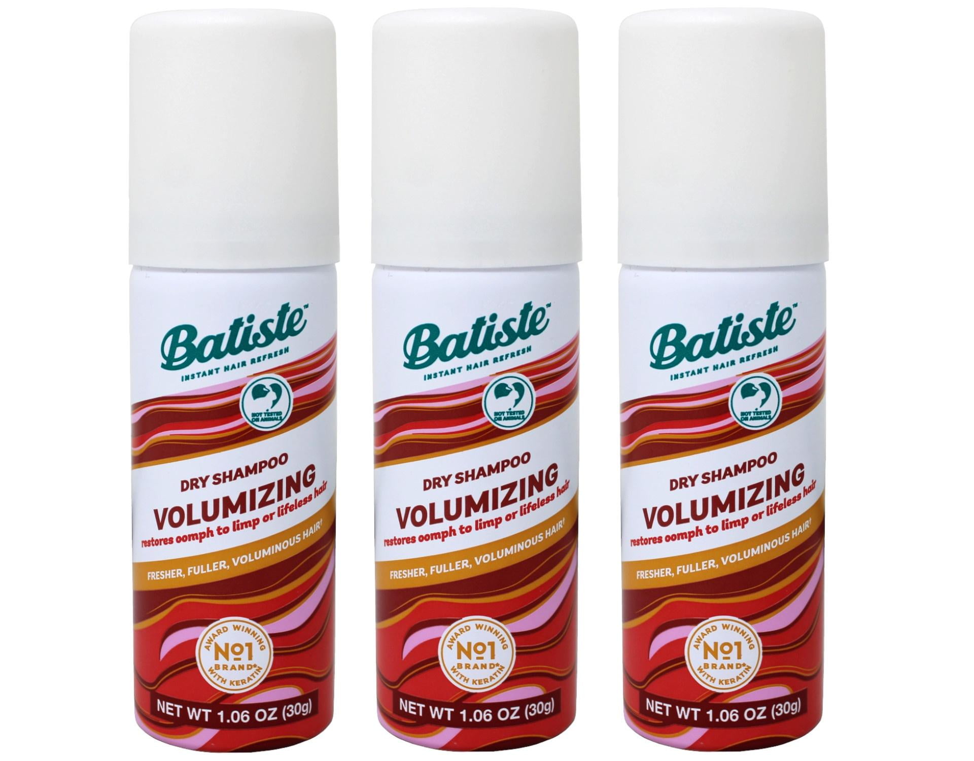 Batiste Clean Volumizing Dry Shampoo, Travel Size 1.6 fl oz, Pack of 3 ...