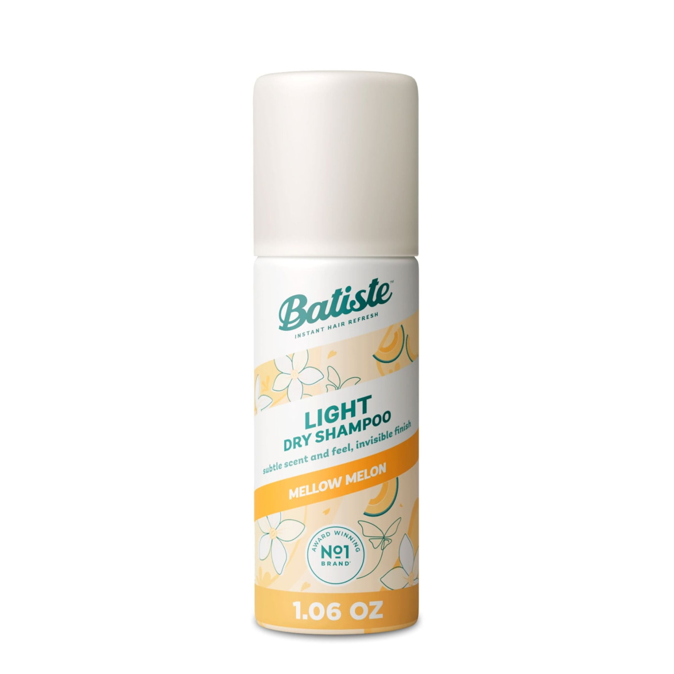 Batiste Light Dry Shampoo, Mellow Melon, Invisible Finish, Refresh Hair ...