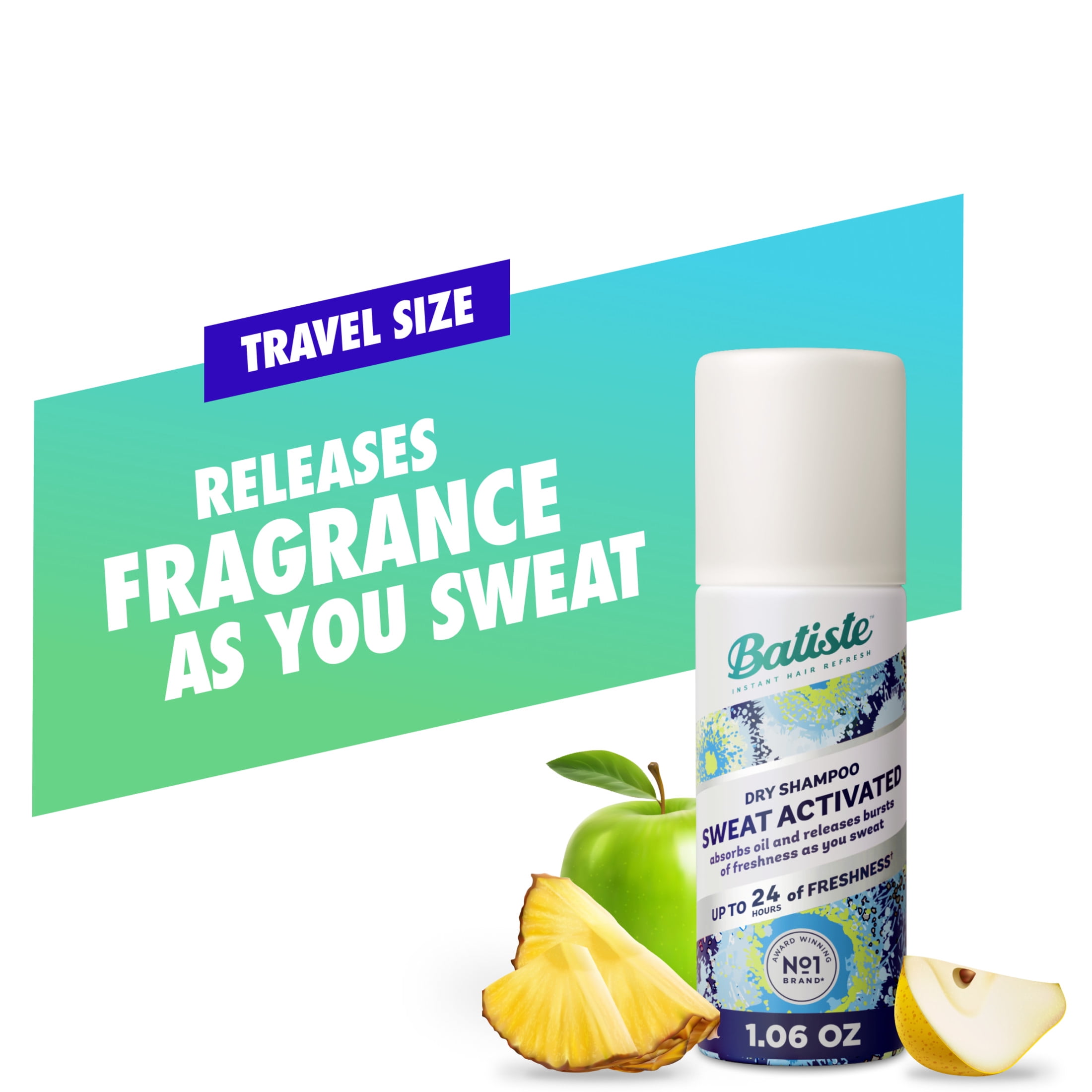 Batiste Sweat Activated Dry Shampoo, Absorbs Oil & Helps Reduce Sweat ...