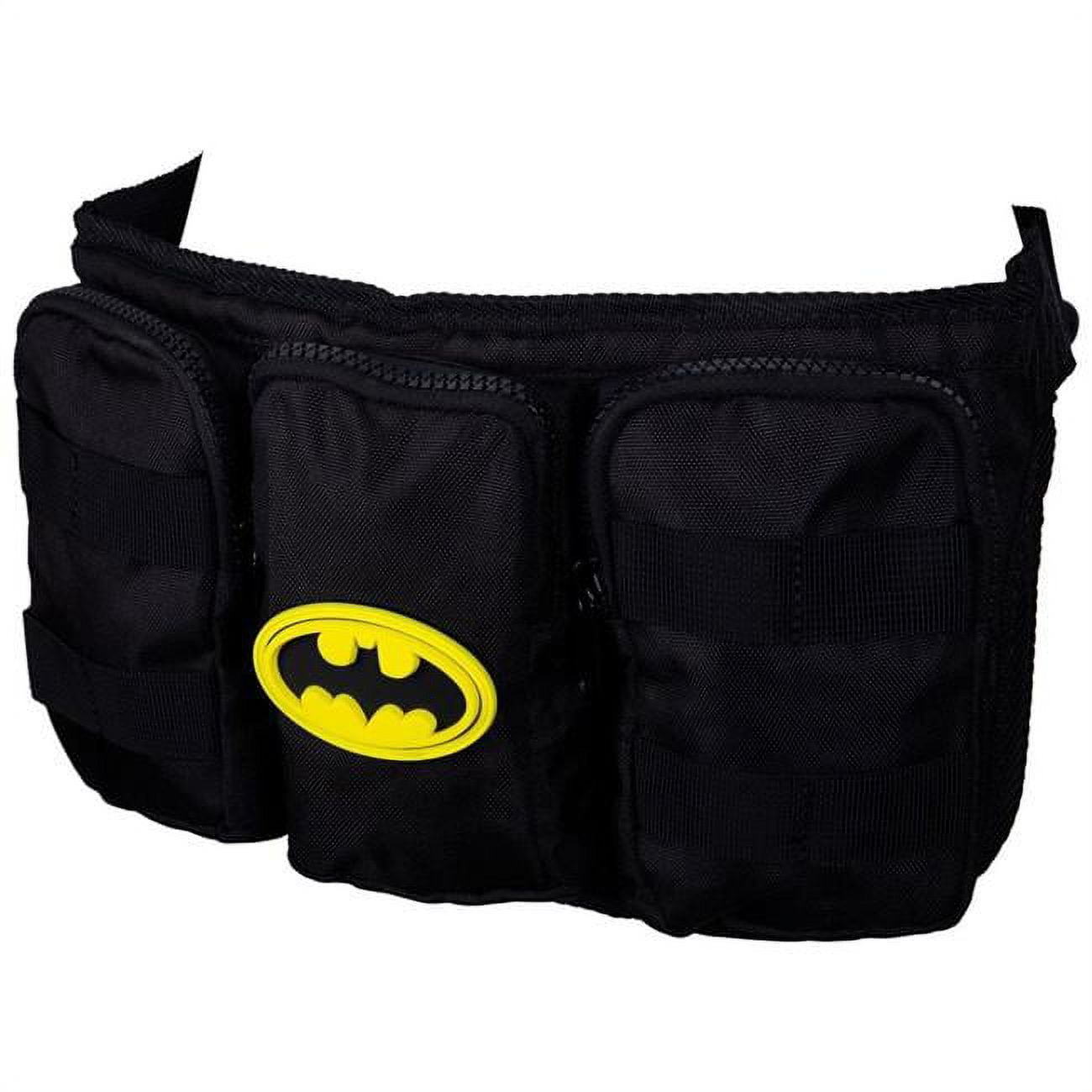 Batman 110678 Batman Rubber Mold Logo Fanny Pack Belt Bag - Walmart.com