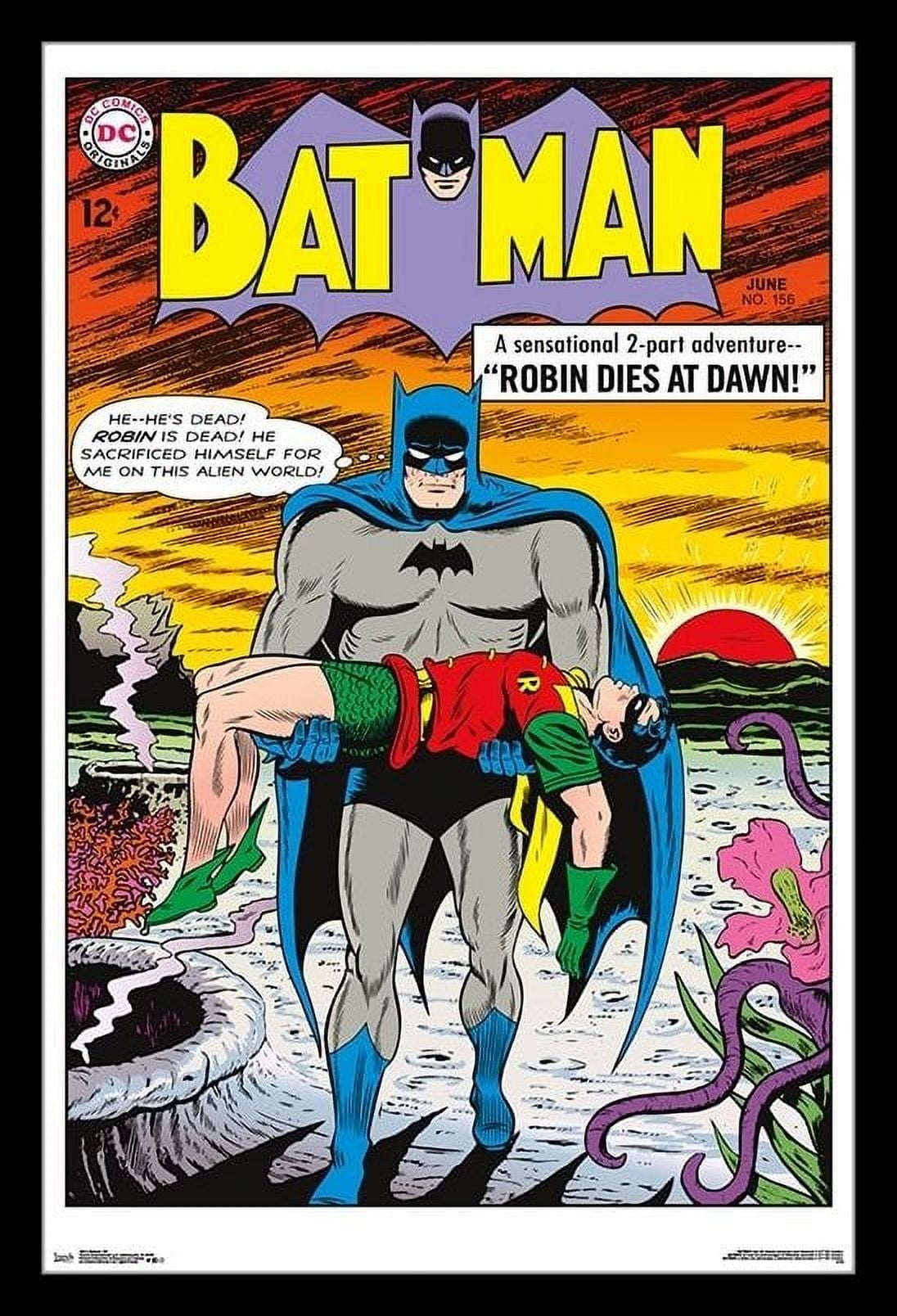 Batman #156 Laminated & Framed Poster Print (22 x 34) - Walmart.com