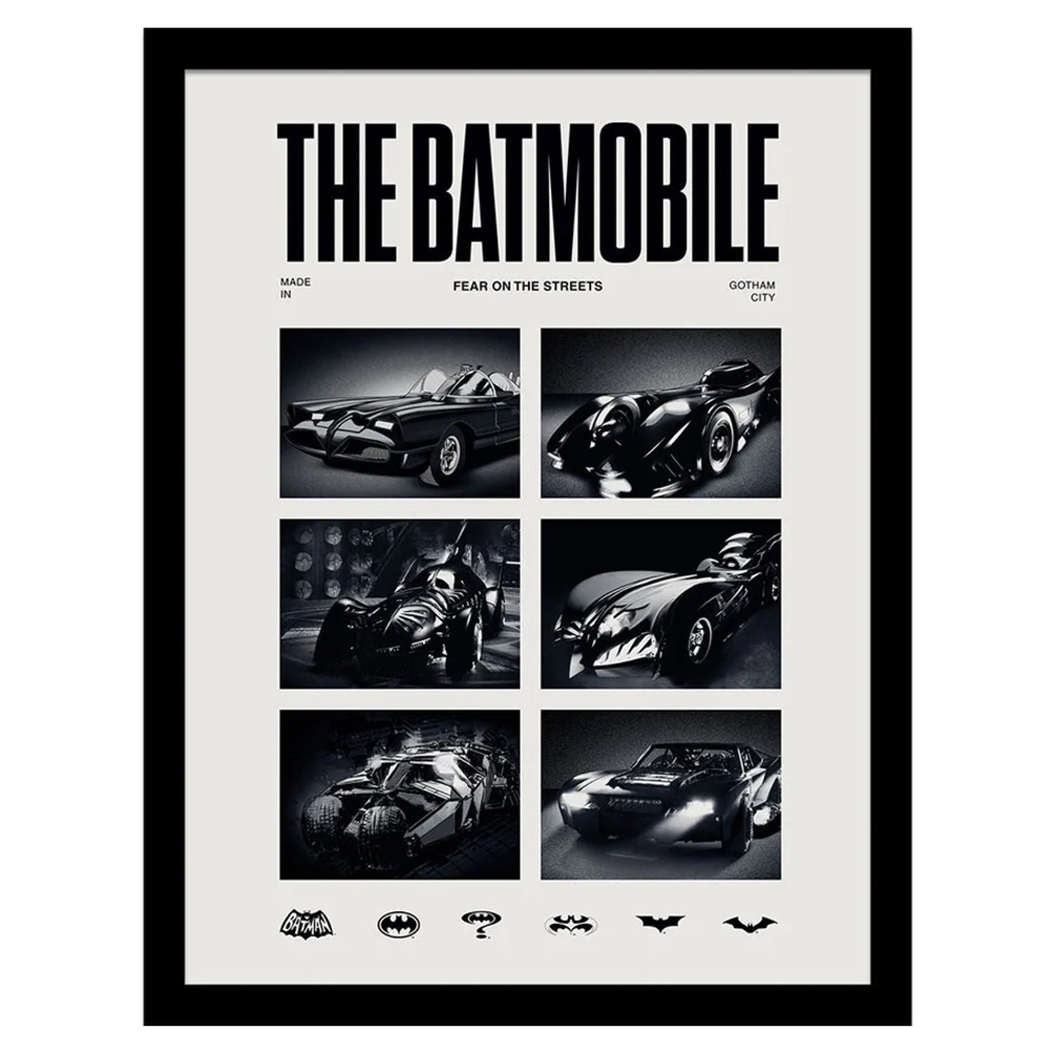 Batman 1989 Batmobile Print - Walmart.com