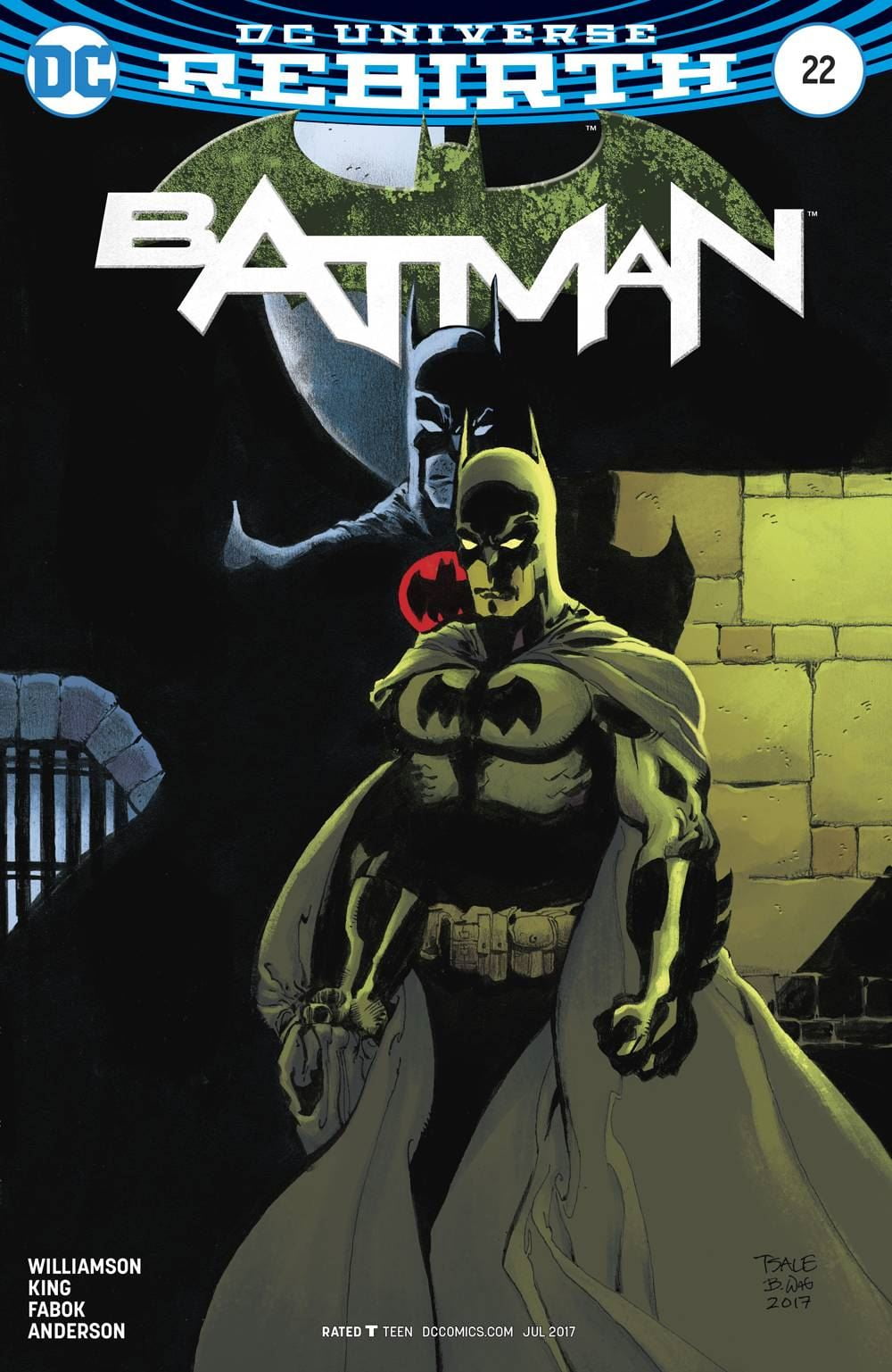 Batman #22 Var (The Button) DC Comics Comic Book - Walmart.com
