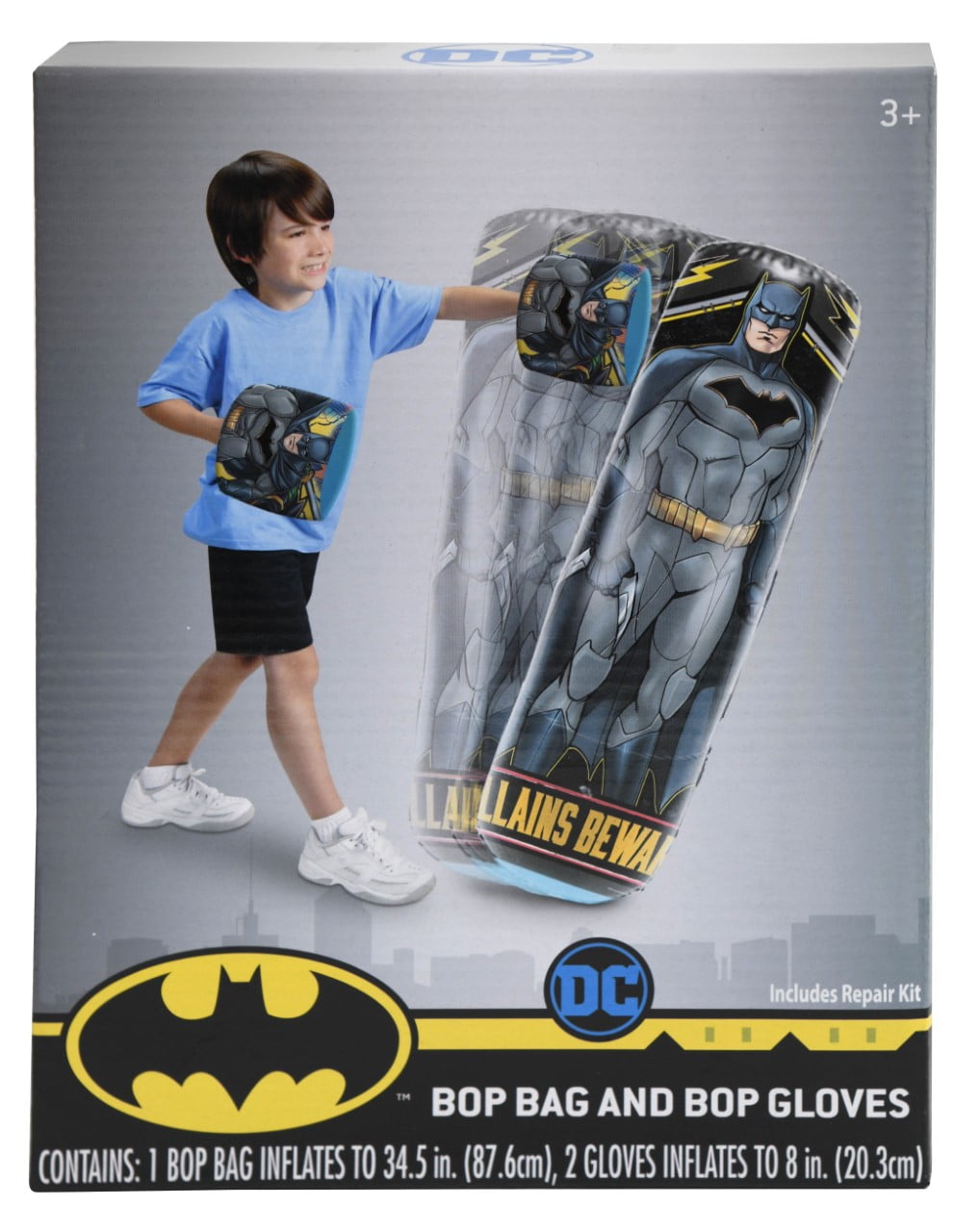 Batman 36" Bop Bag With 8" Bop Gloves - Walmart.com