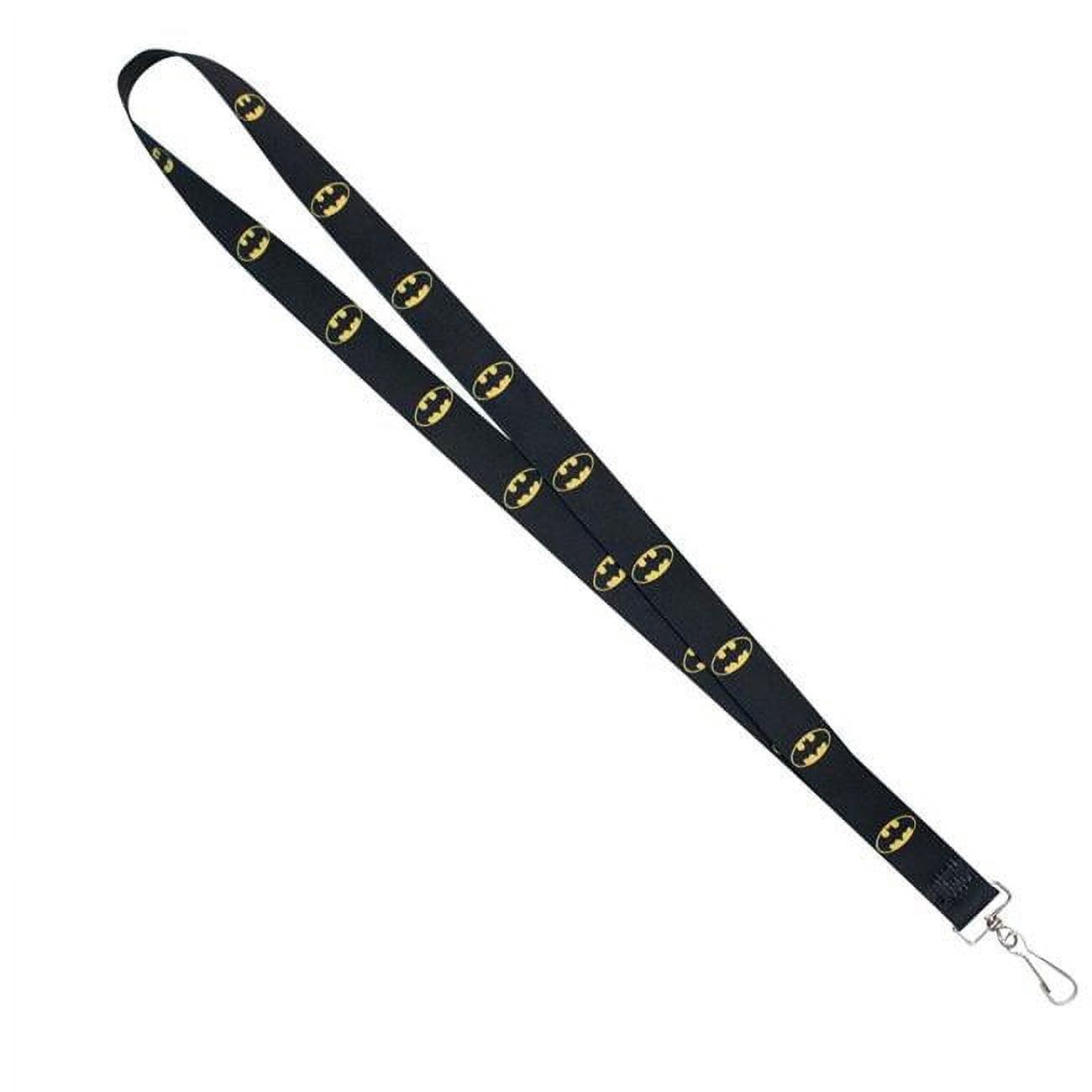 Batman 36033 Batman Yellow & Black Logo Lanyard - Walmart.com