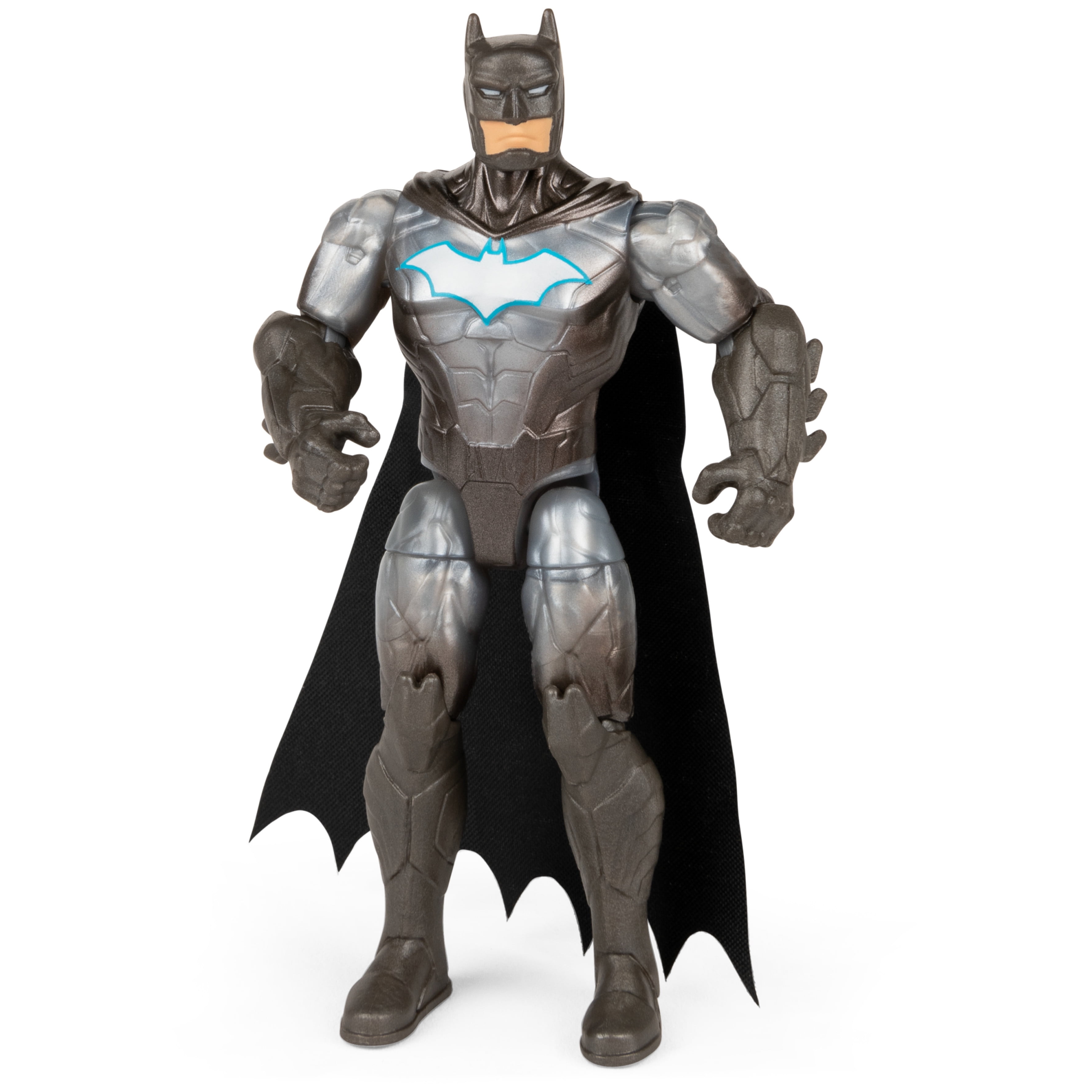 Batman 4-inch Action Figure with 3 Mystery Accessories, for Kids Aged 3 ...