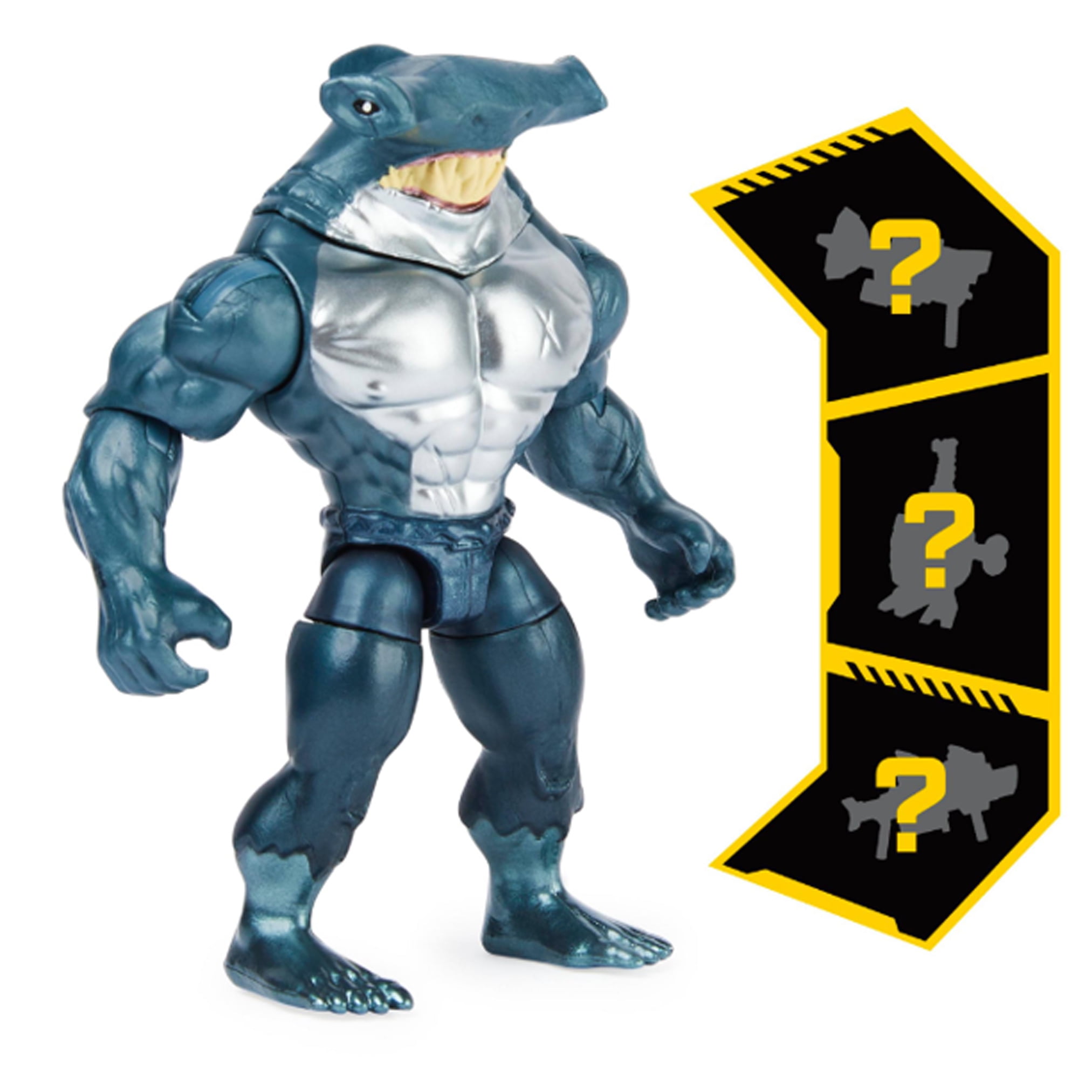 Batman 4-inch King Shark Action Figure, 3 Mystery Accessories, Ages 3 ...