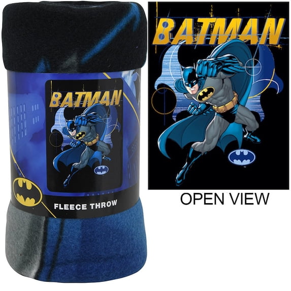 Batman Fleece Throw Blanket, 45x60 - Walmart.com