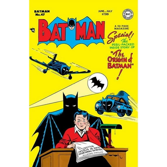 Batman #47 Facsimile Edition Cvr B Bob Kane Foil Var DC Comics Comic ...