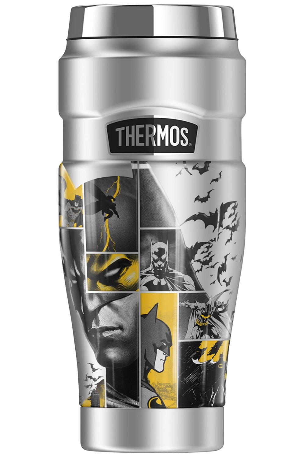 Batman 80 Years Bat Panels, THERMOS STAINLESS KING Stainless Steel ...