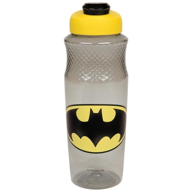 Batman 816636 30 oz Batman Classic Logo Sullivan Water Bottle, Black ...