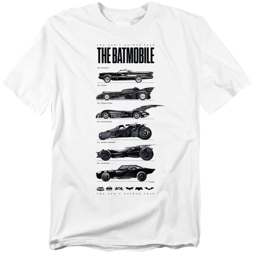 Batman 85Th Anniversary T-Shirt 85Th Anniversary Batmobile On Light ...