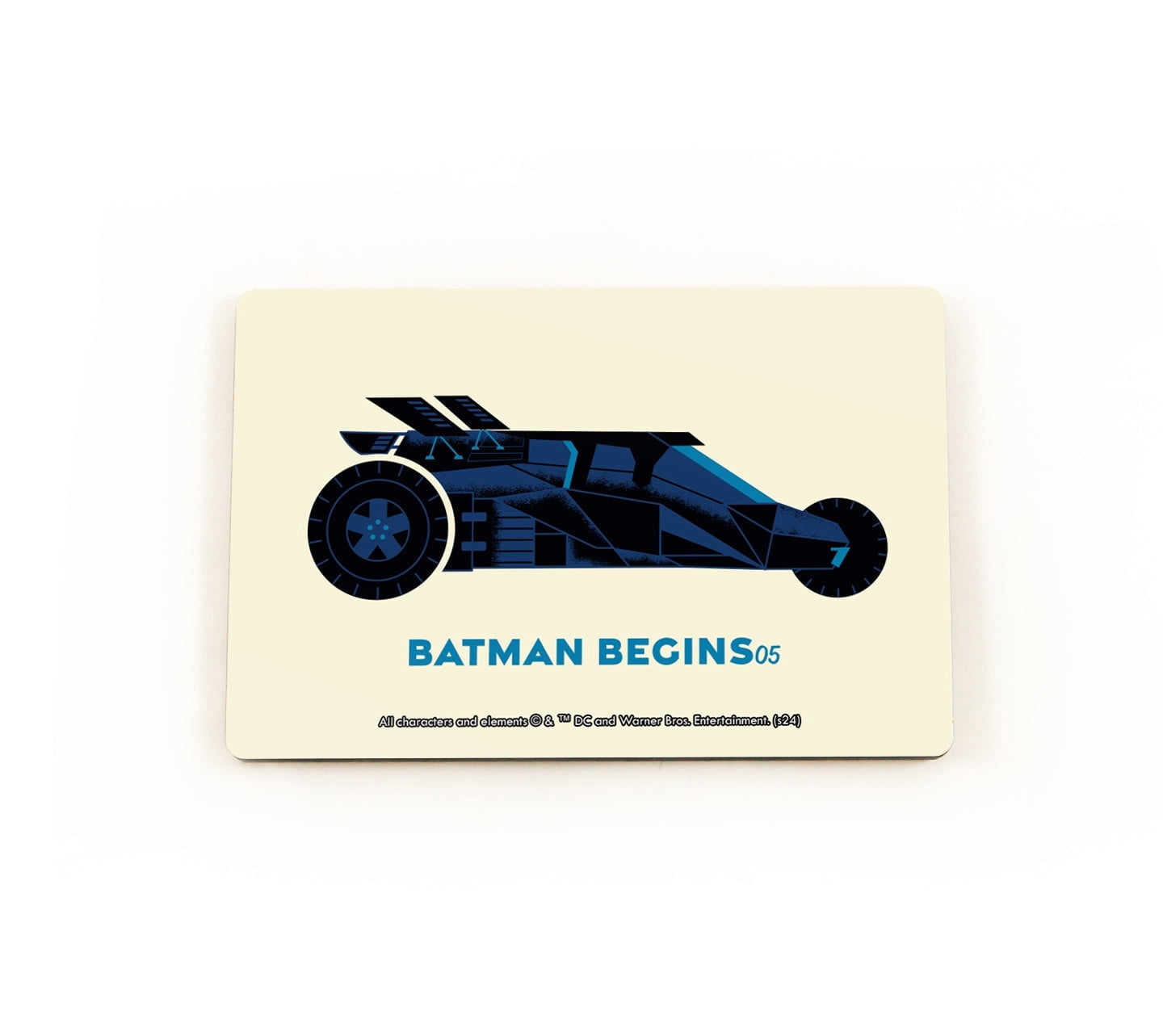 Batman 85th Anniversary (Batman Begins Batmobile 2005) Hardboard ...