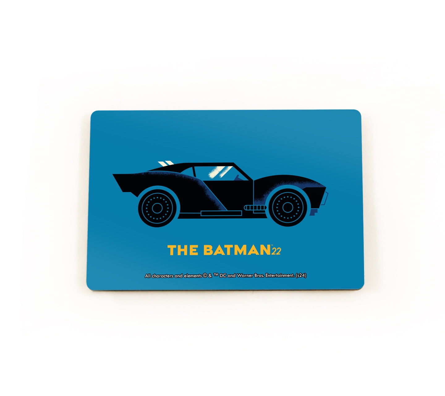 Batman 85th Anniversary (The Batman Batmobile 2022) Hardboard Rectangle ...