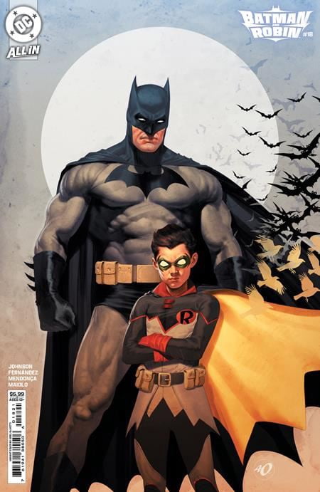 Batman And Robin #18 Cvr B Ariel Olivetti Card Stock Var DC Comics ...