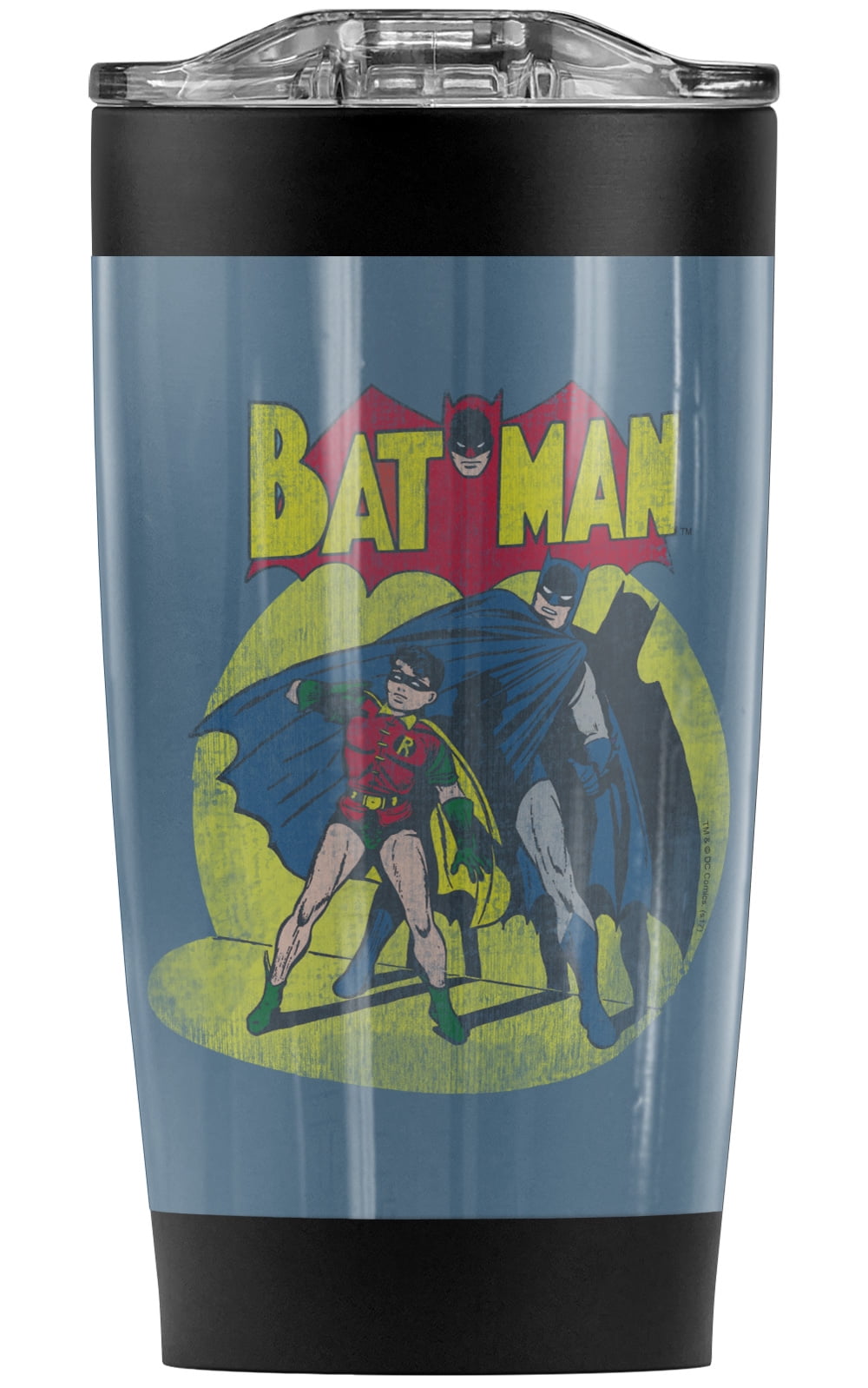 Batman And Robin In The Spotlight Stainless Steel Tumbler 20 oz Coffee ...