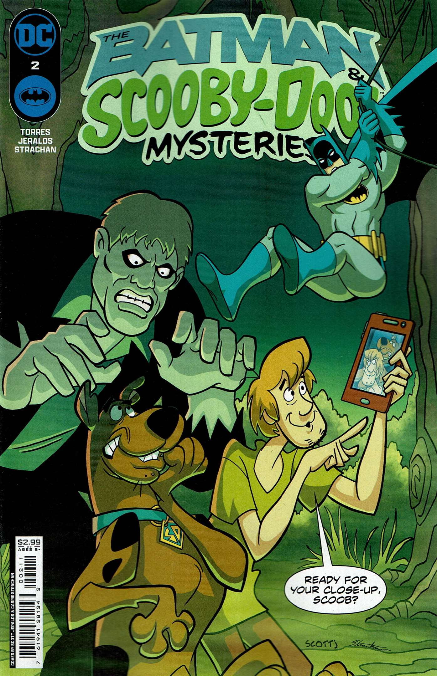 Batman And Scooby-Doo Mysteries, The (3rd Series) #2 VF ; DC Comic Book ...