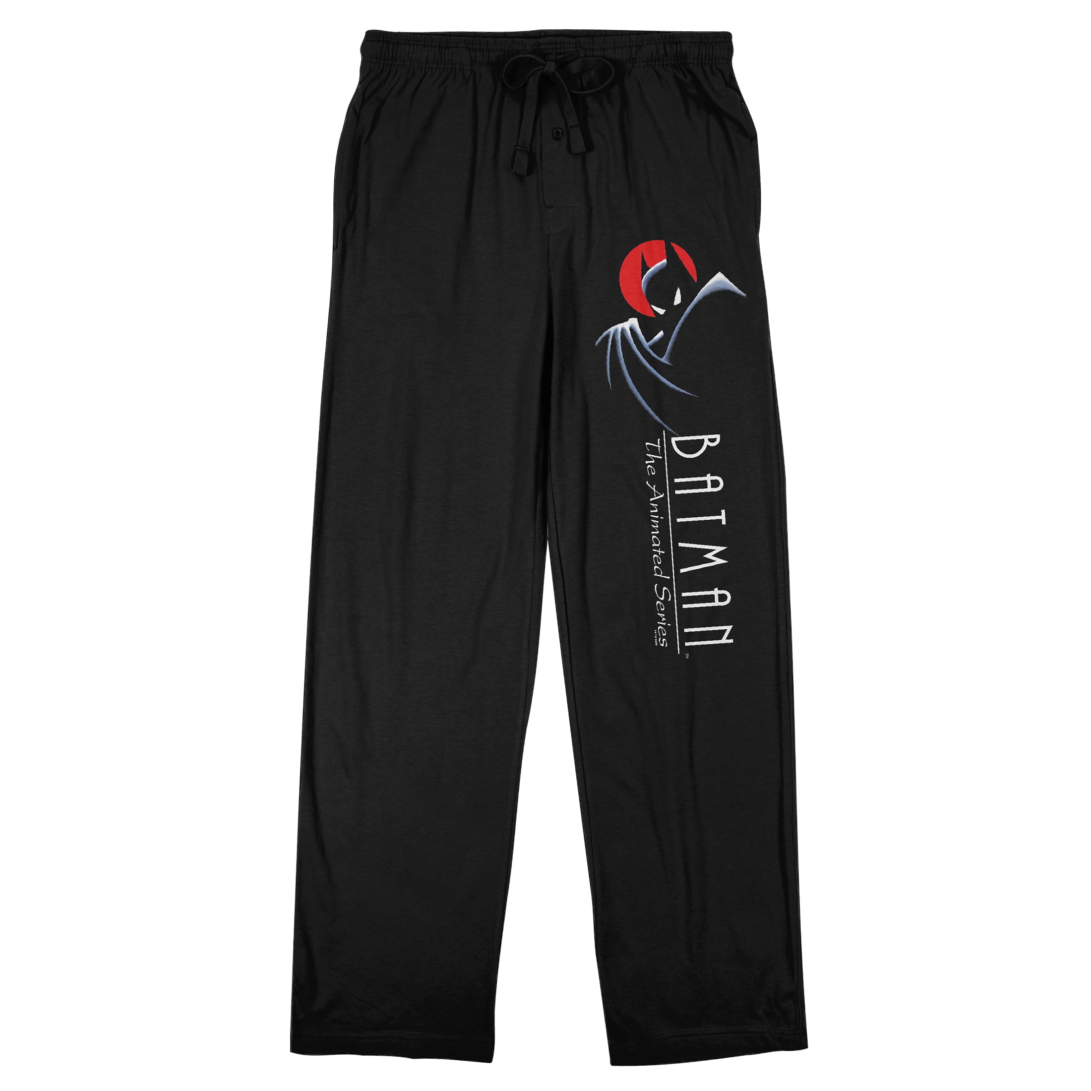 Batman Animated Series Caped Crusader Men's Black Sleep Pants-XXL ...