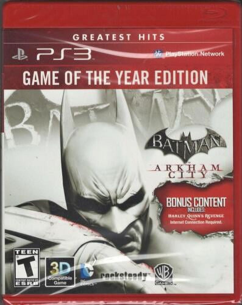 Batman: Arkham City Game of the Year Edition (Greatest Hits) PS3 (Brand ...
