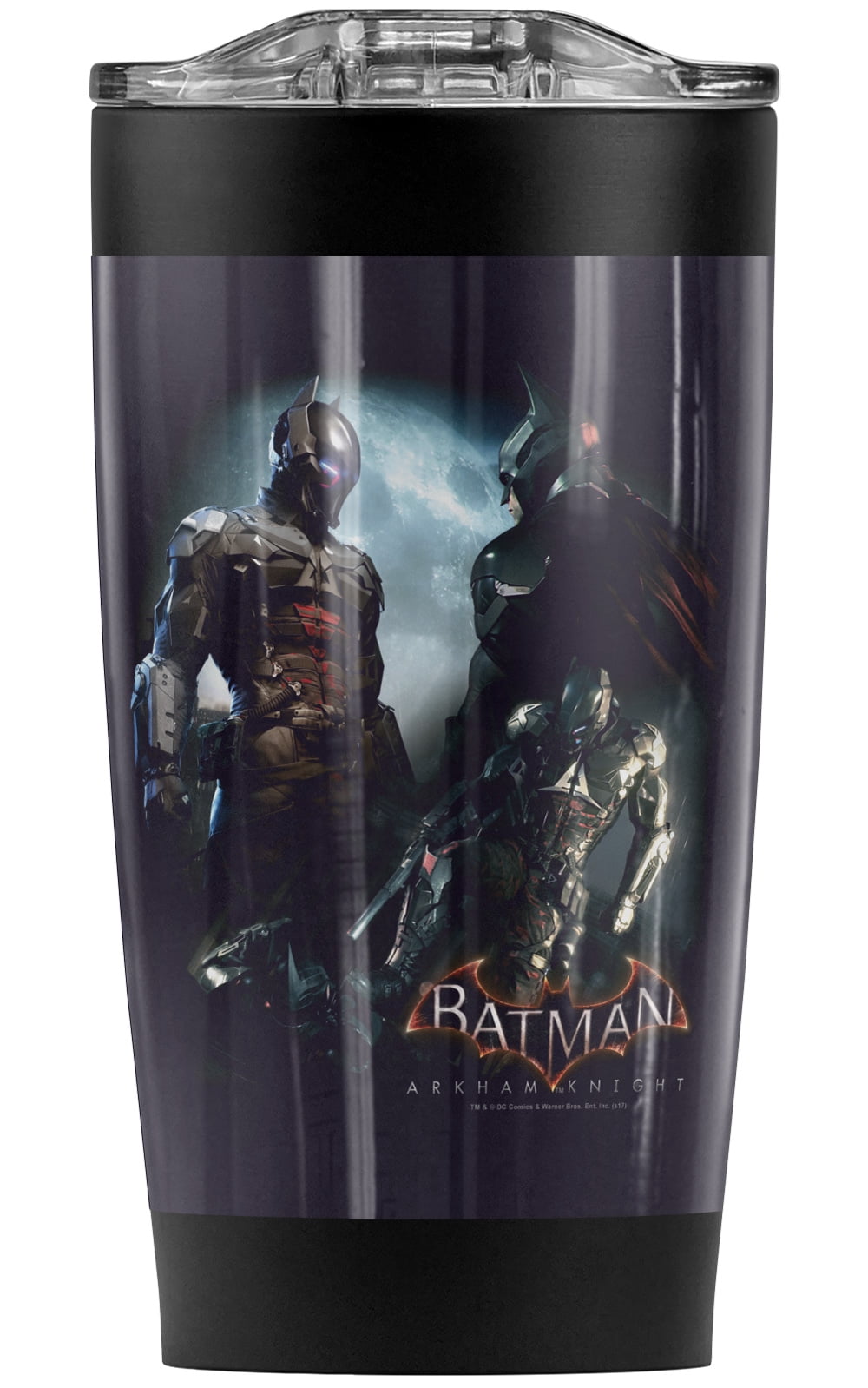 Batman: Arkham Knight Face Off Stainless Steel Tumbler 20 oz Coffee ...