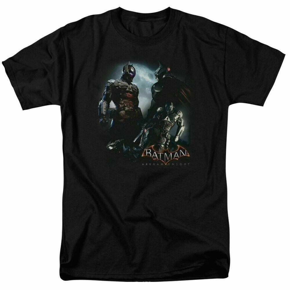Batman Arkham Knight Face Off T Shirt Licensed Comic Book Tee Black ...