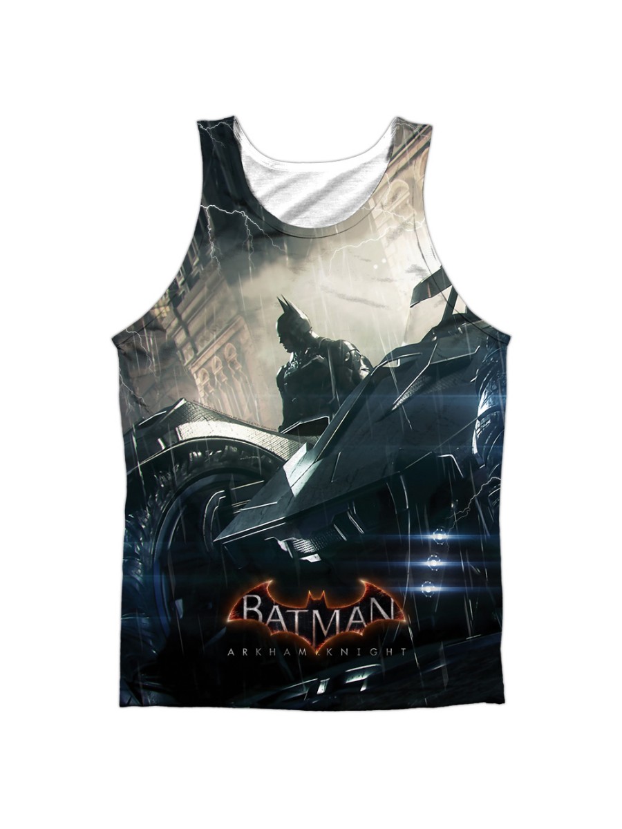 Batman Arkham Knight - Into The Night (Front/Back Print) - Tank Top ...