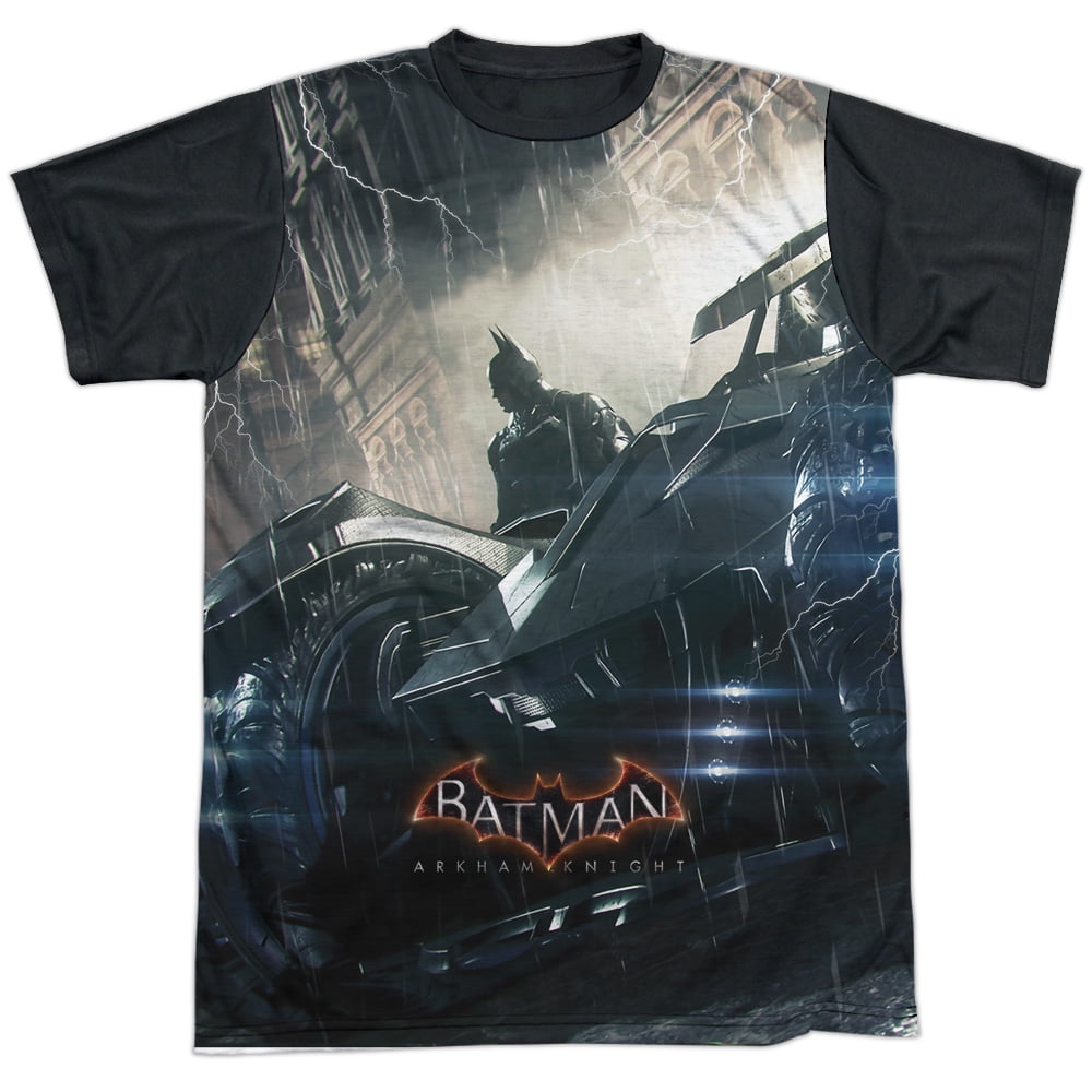 Batman Arkham Knight Into The Night Mens Sublimation Shirt - Walmart.com