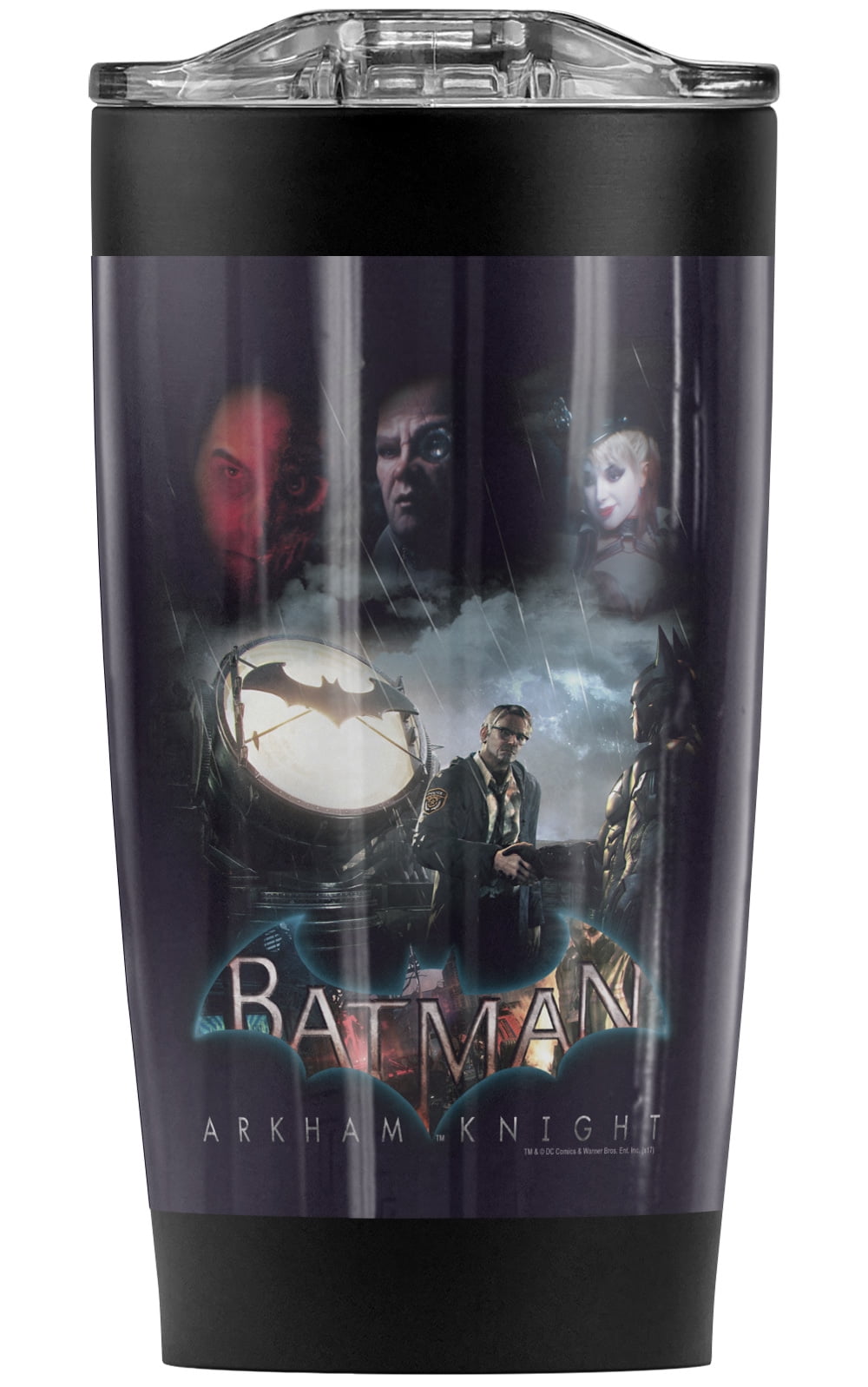 Batman: Arkham Knight Villain Storm Stainless Steel Tumbler 20 oz ...